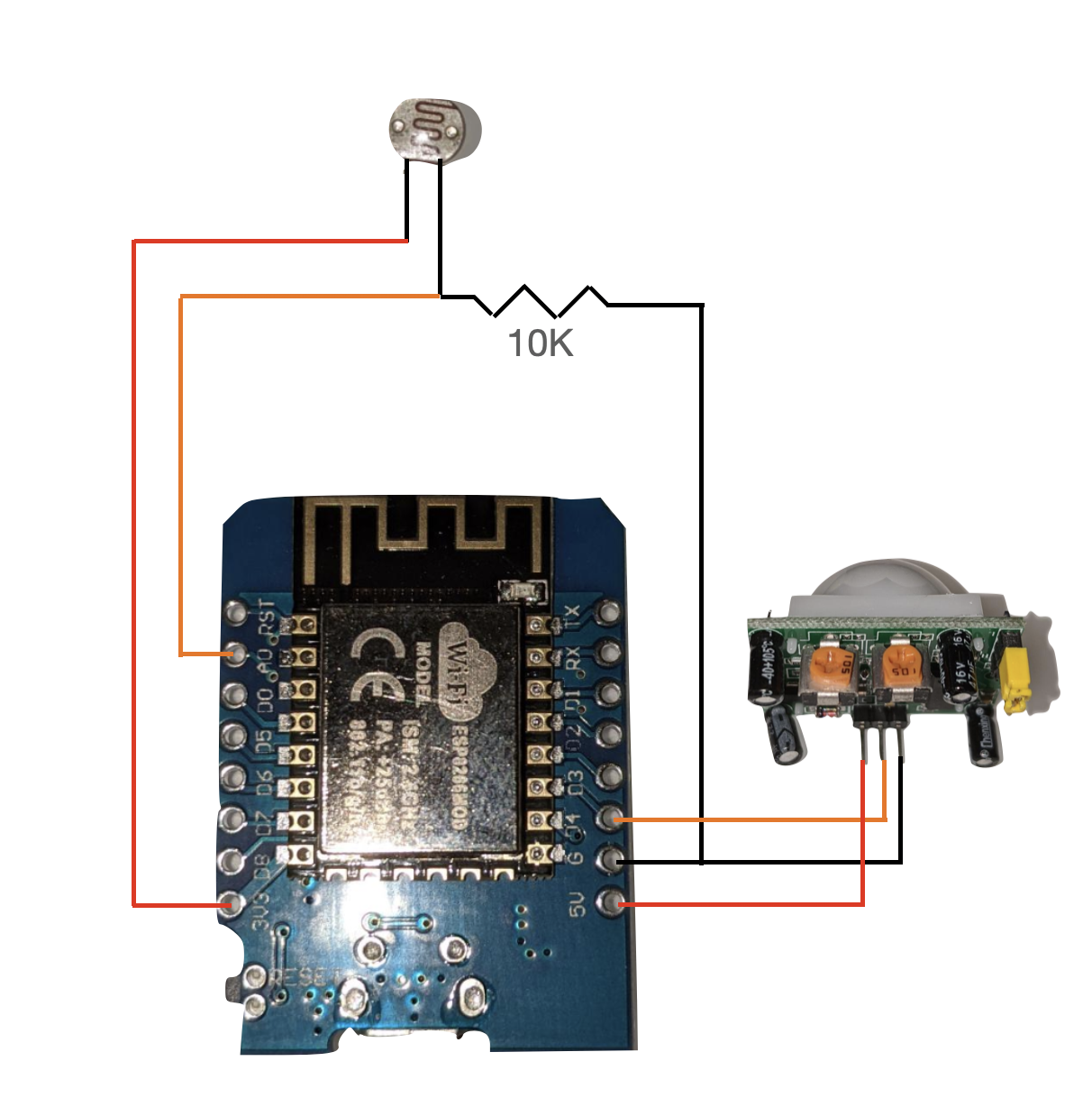 ESPHome Wireless PIR and Light Sensor : 7 Steps - Instructables