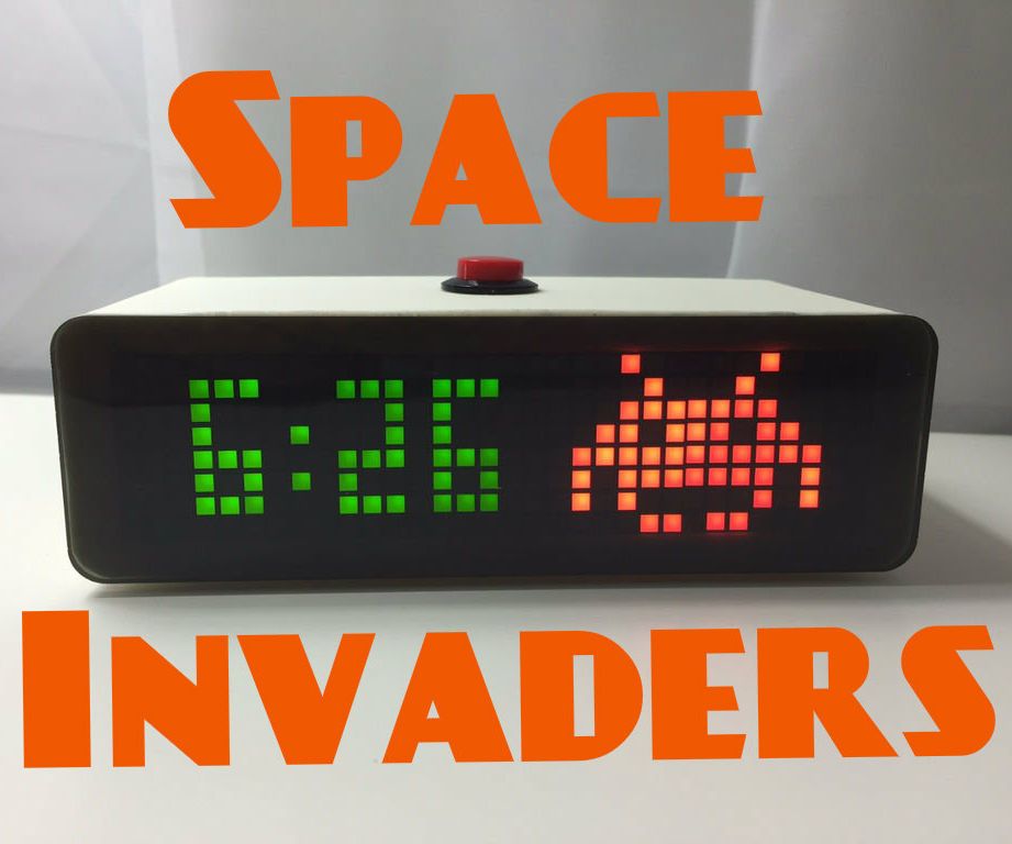 Animated Space Invaders Clock : 9 Steps (with Pictures) - Instructables