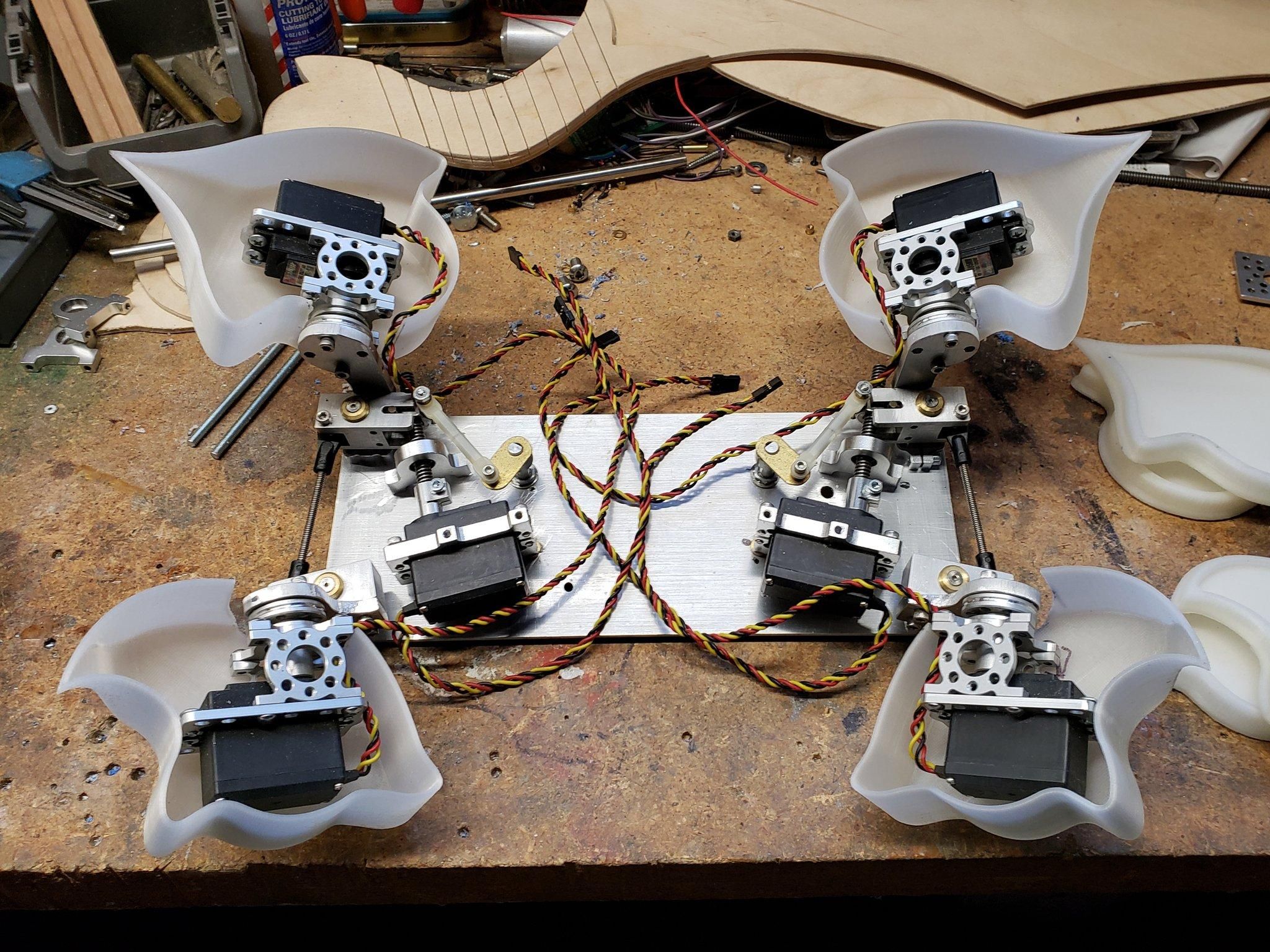 Animatronic Cosplay Wing Mechanics : 8 Steps (with Pictures ...