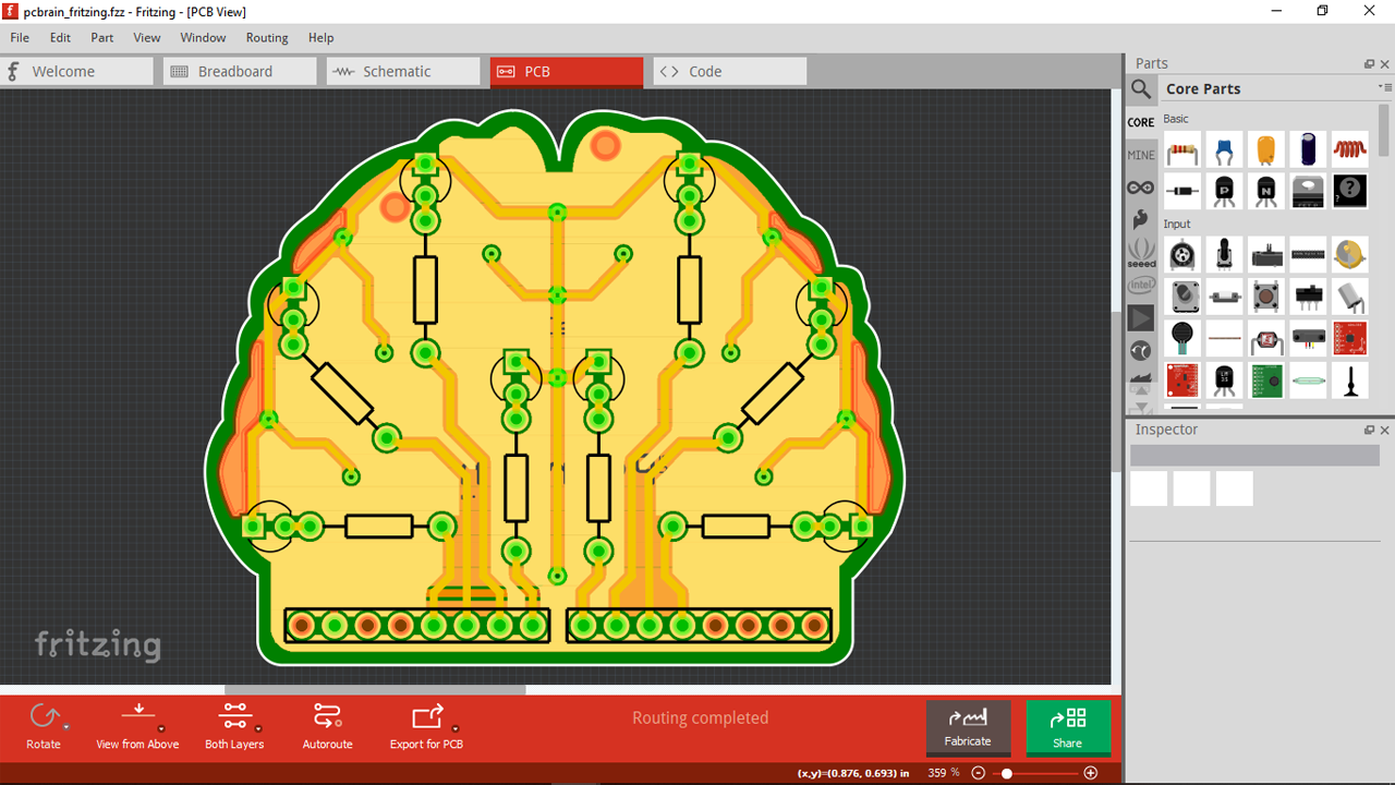 How to Make Custom PCB Shapes (with Inkscape and Fritzing) : 4 Steps (with Pictures) - Instructables