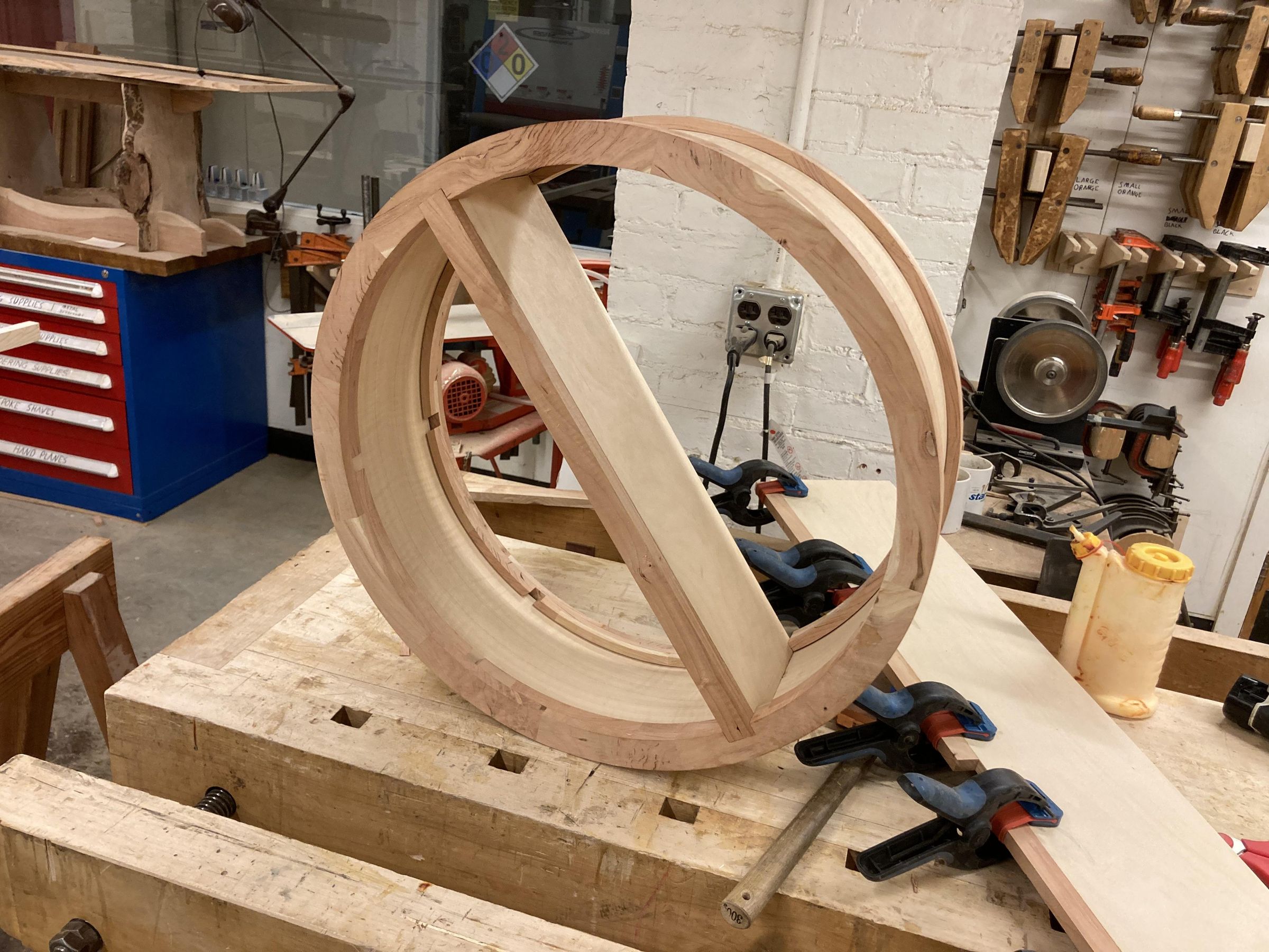 Round Cabinet With Burl Doors : 10 Steps (with Pictures) - Instructables