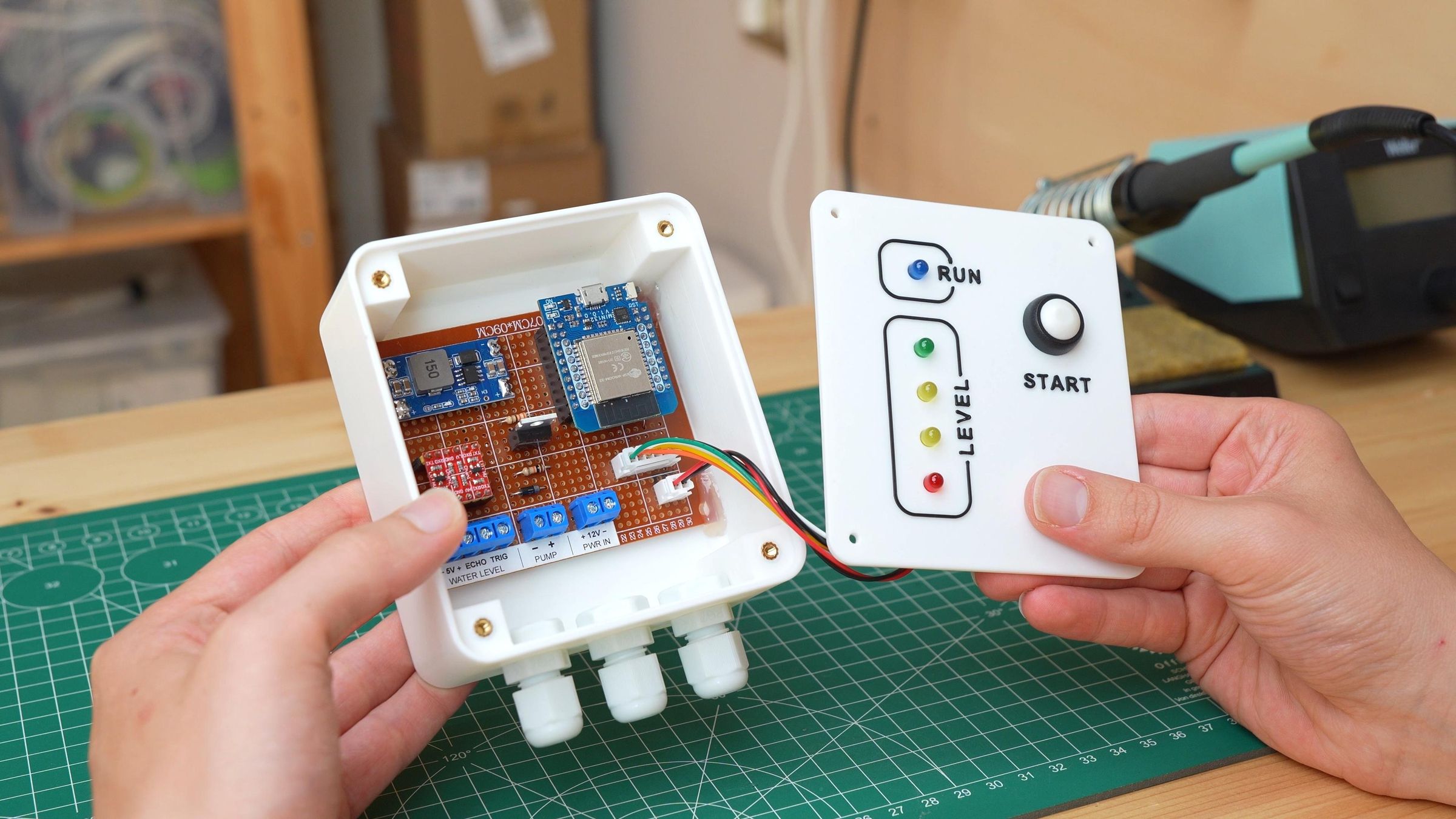 ESP32 Irrigation System With Water Reservoir : 10 Steps (with Pictures ...