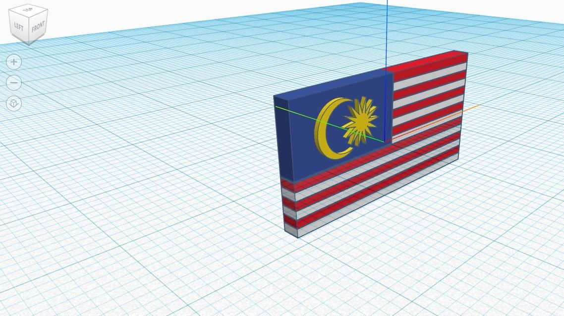 Create Country Flag With Tinkercad Codeblock Editor : 6 Steps (with Pictures) - Instructables