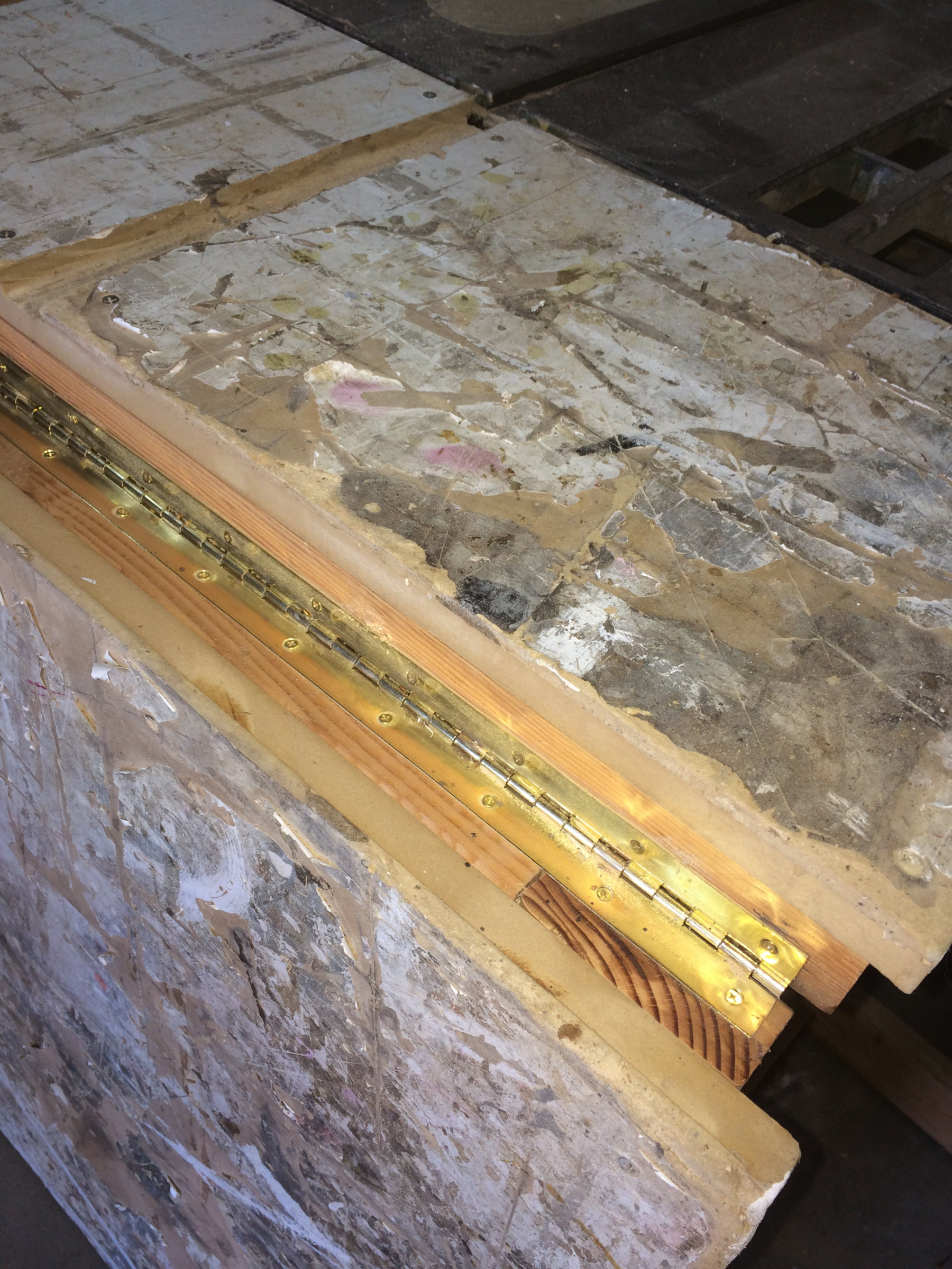 Sliding Table Saw Outfeed Extension Table : 3 Steps (with Pictures ...