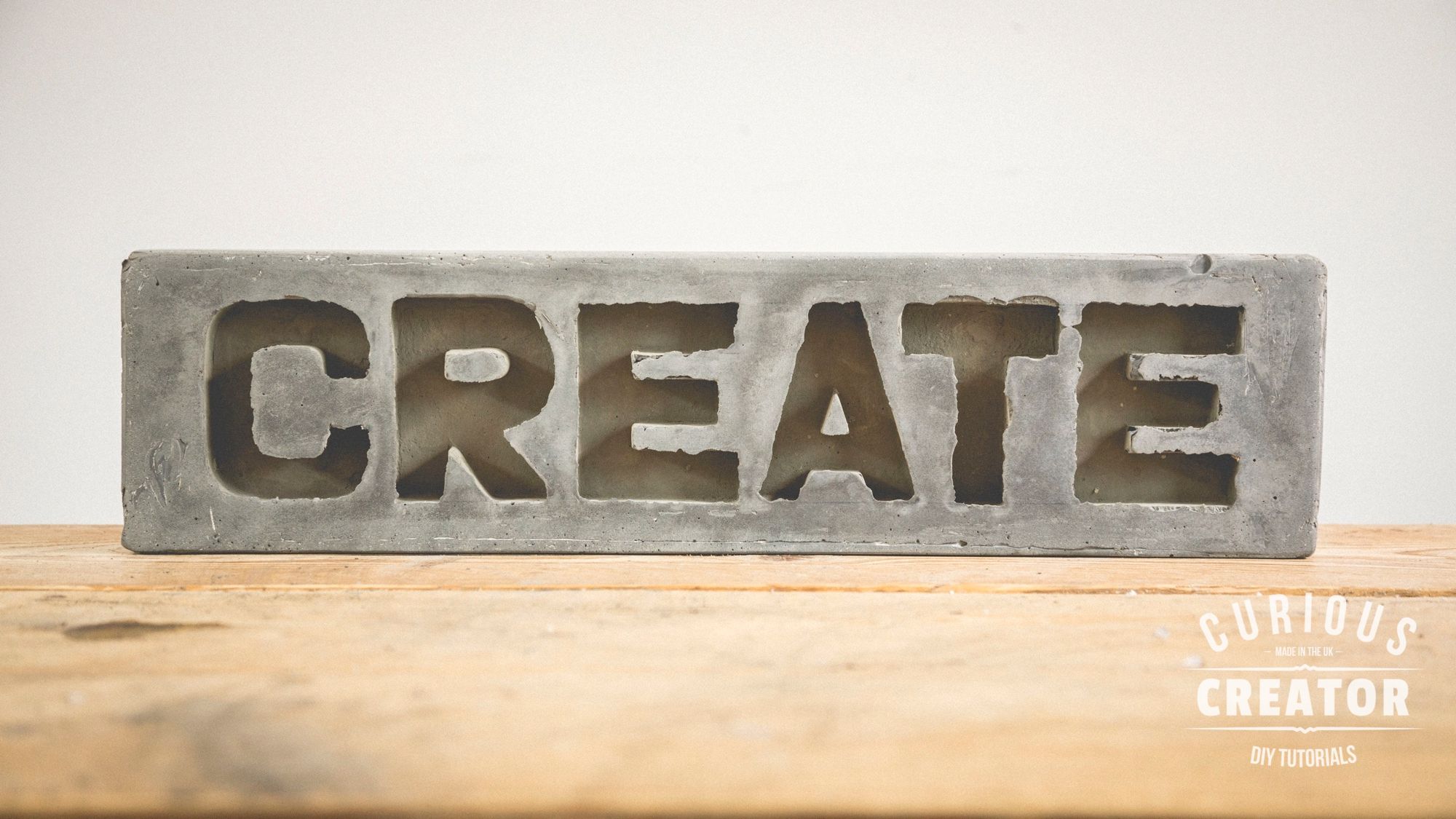 Concrete Letter Sign : 5 Steps (with Pictures) - Instructables