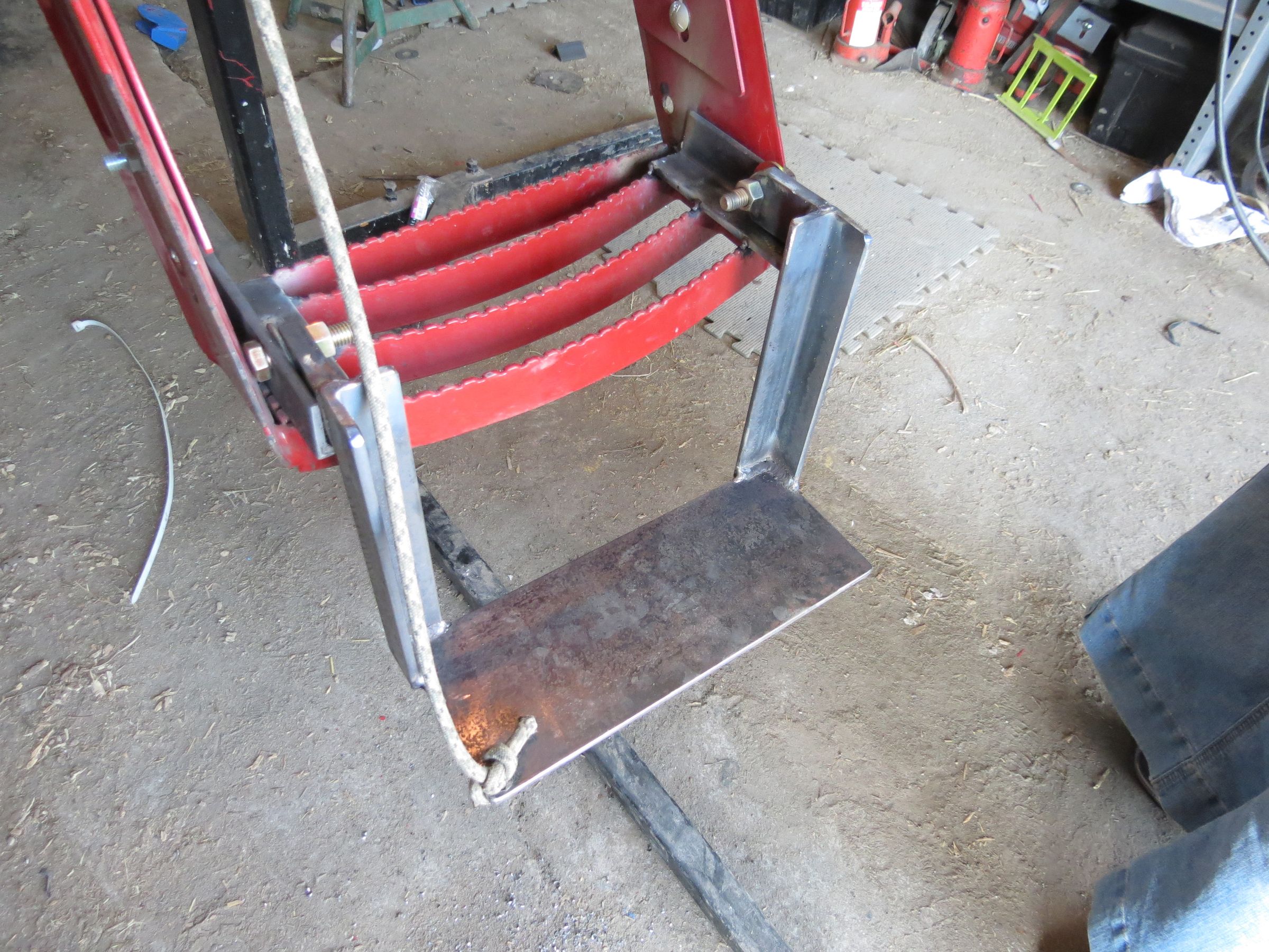 Fold-up Tractor Step Assistive Technology : 3 Steps (with Pictures ...