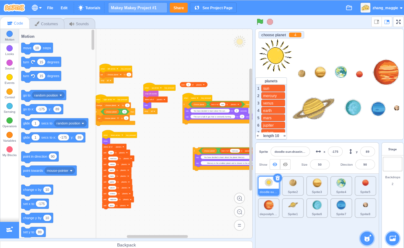 Makey Makey Basic Solar System Facts : 3 Steps - Instructables