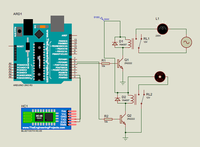 Simulation of Arduino UNO With Voice Commands Via Bluetooth in Proteus : 6 Steps - Instructables