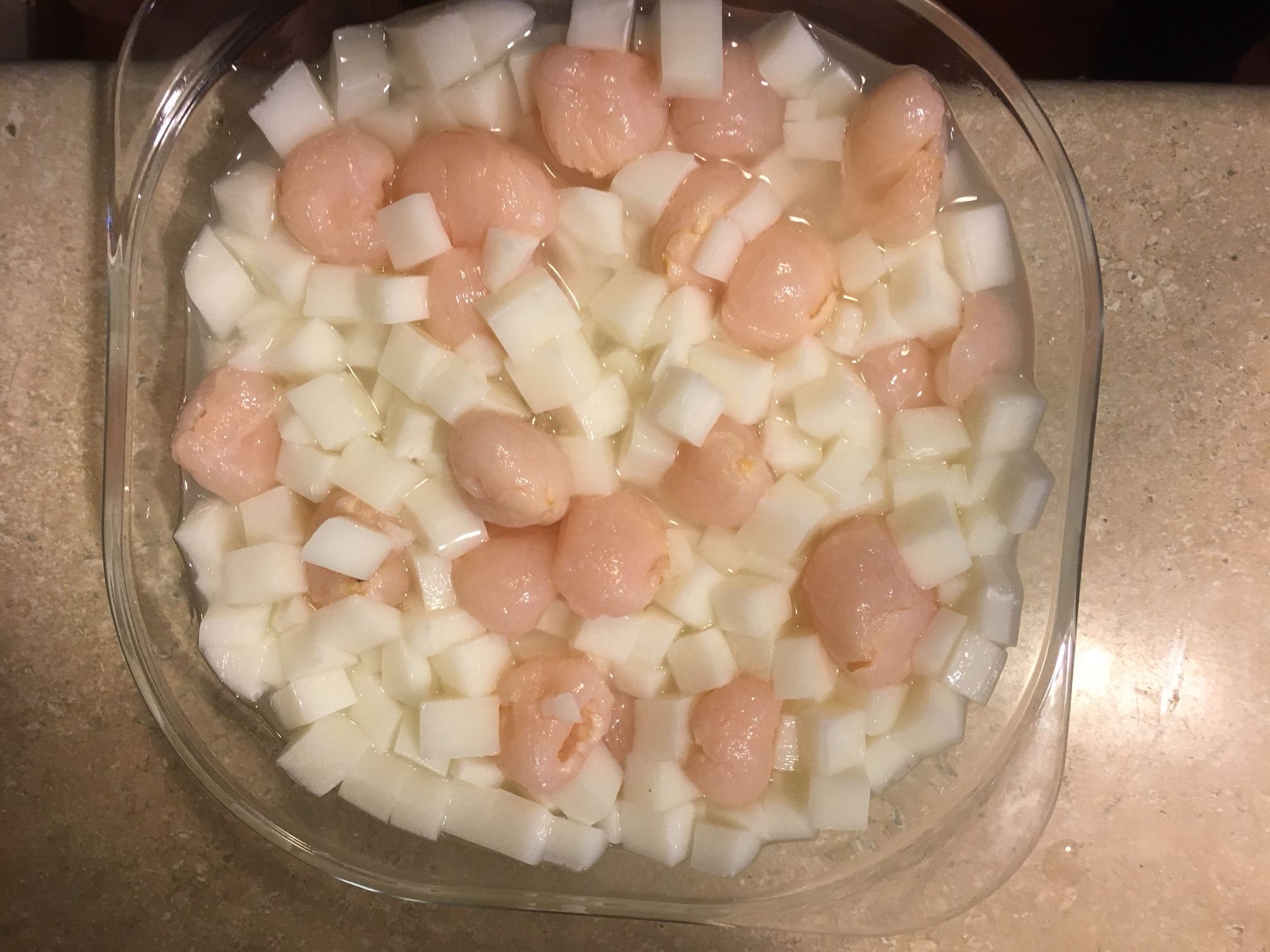 Almond Jelly With Lychee #HMS2018 : 5 Steps - Instructables