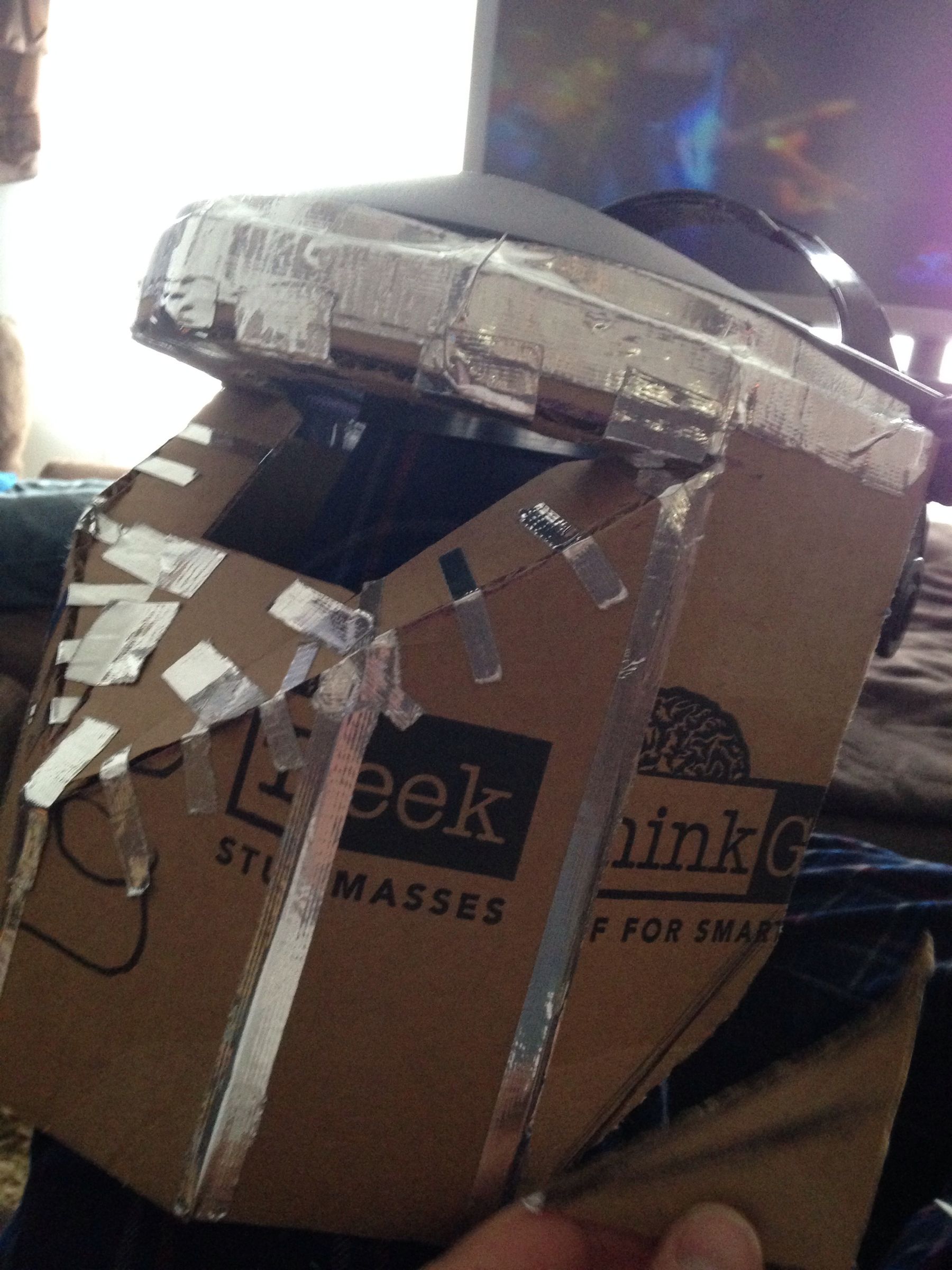 10 Easy Steps to a Cardboard Helmet : 10 Steps - Instructables