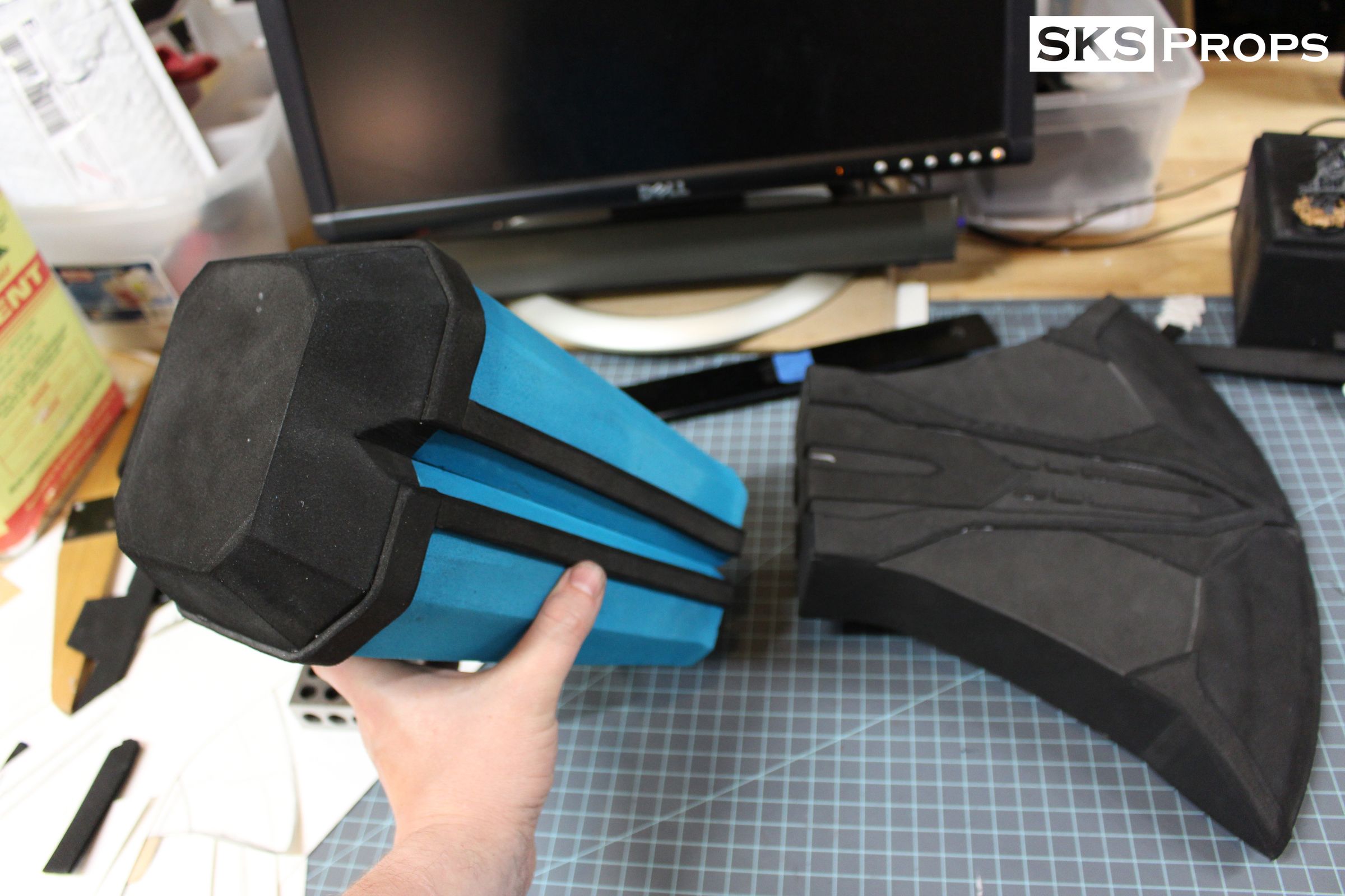 Thor's Stormbreaker Foam Cosplay Weapon - SKS Props : 11 Steps (with ...