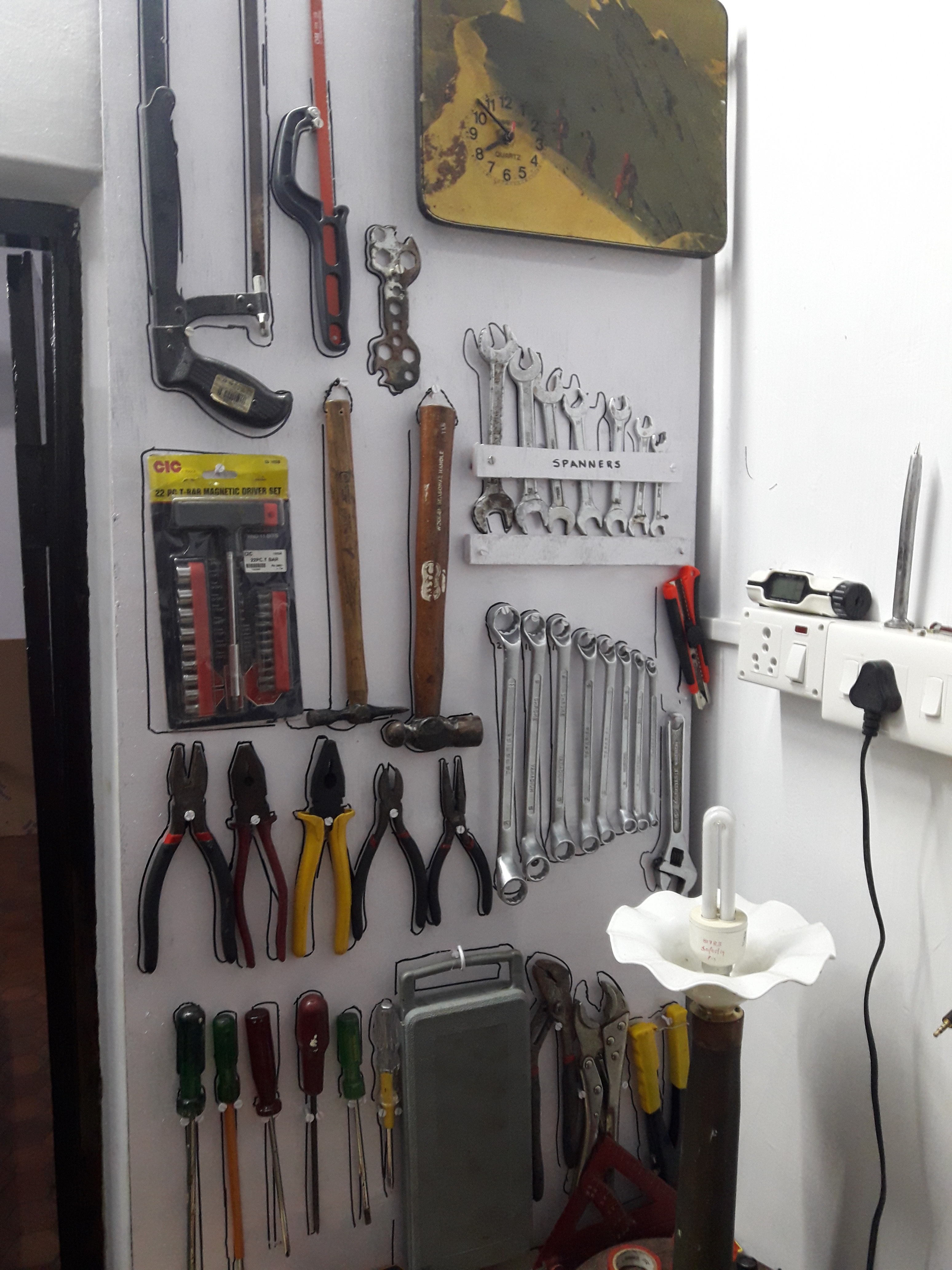 Tools Shadow Board - Instructables