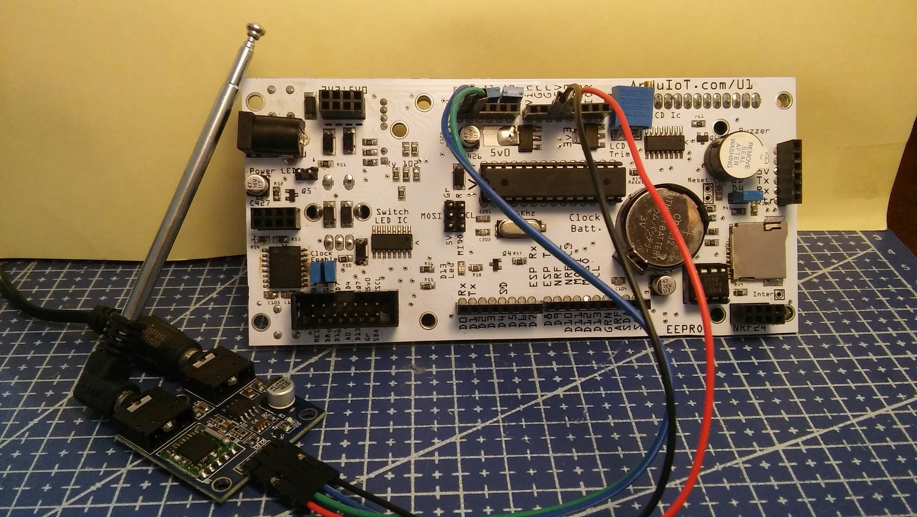 Fm Radio Using Inviot U1 An Arduino Compatible Board 3 Steps Instructables