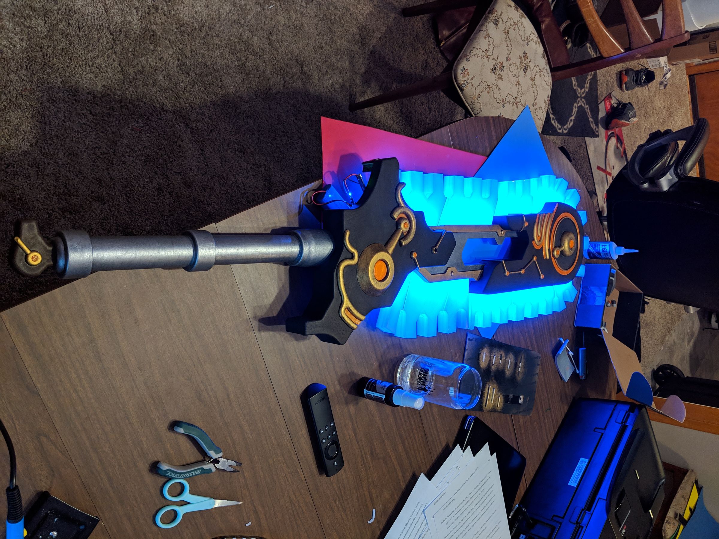 Ancient Bladesaw - 3d Printed - Legend of Zelda: BotW : 8 Steps (with ...