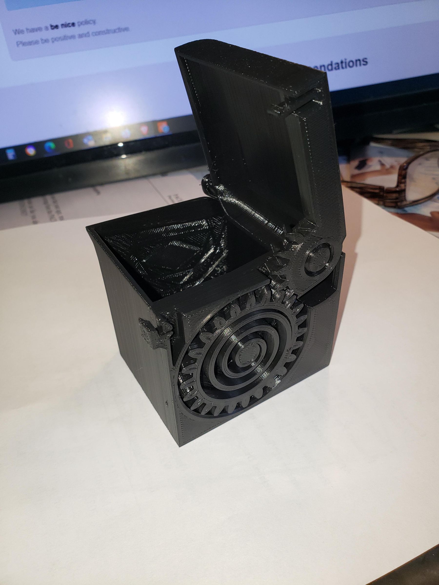 Print-in-Place Spring Loaded Box : 12 Steps (with Pictures) - Instructables