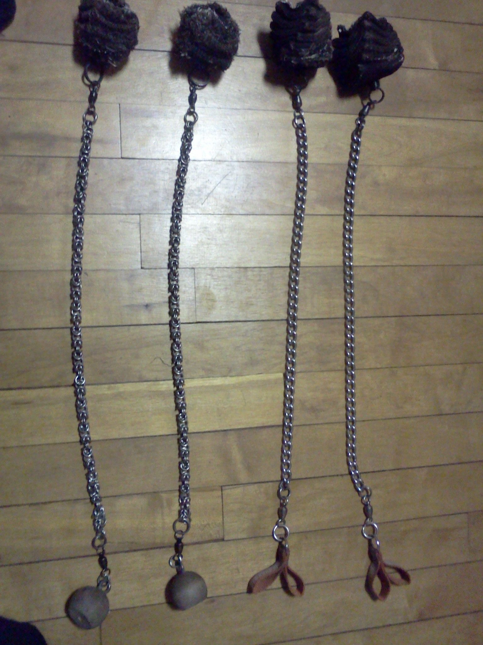 Fire Poi With Pro Chains the How To's : 5 Steps - Instructables