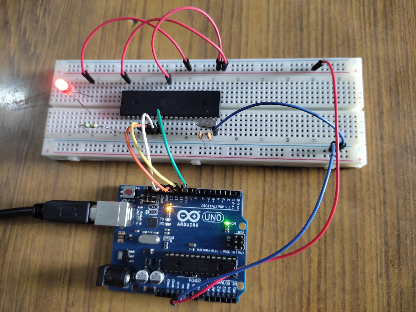 8051 Microcontroller Led Interfacing 6 Steps Instructables 7331