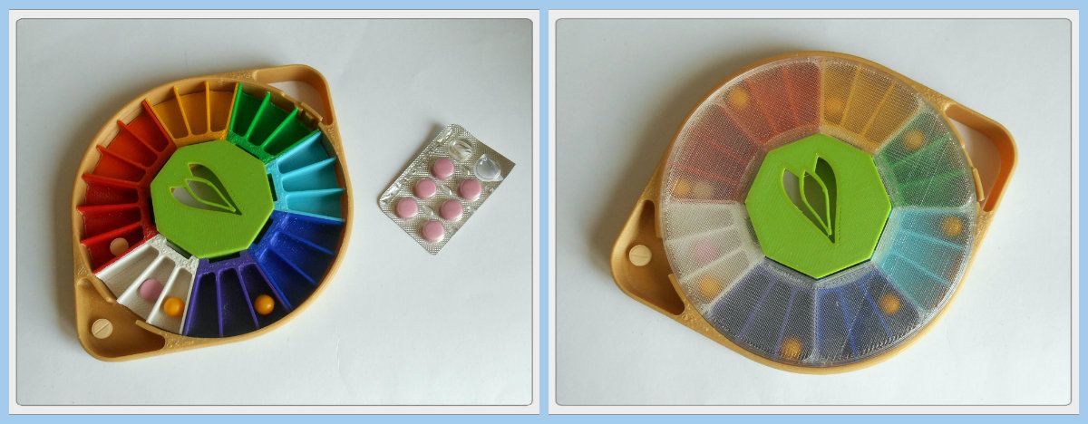 3d Printed Pill Dispenser : 5 Steps (with Pictures) - Instructables