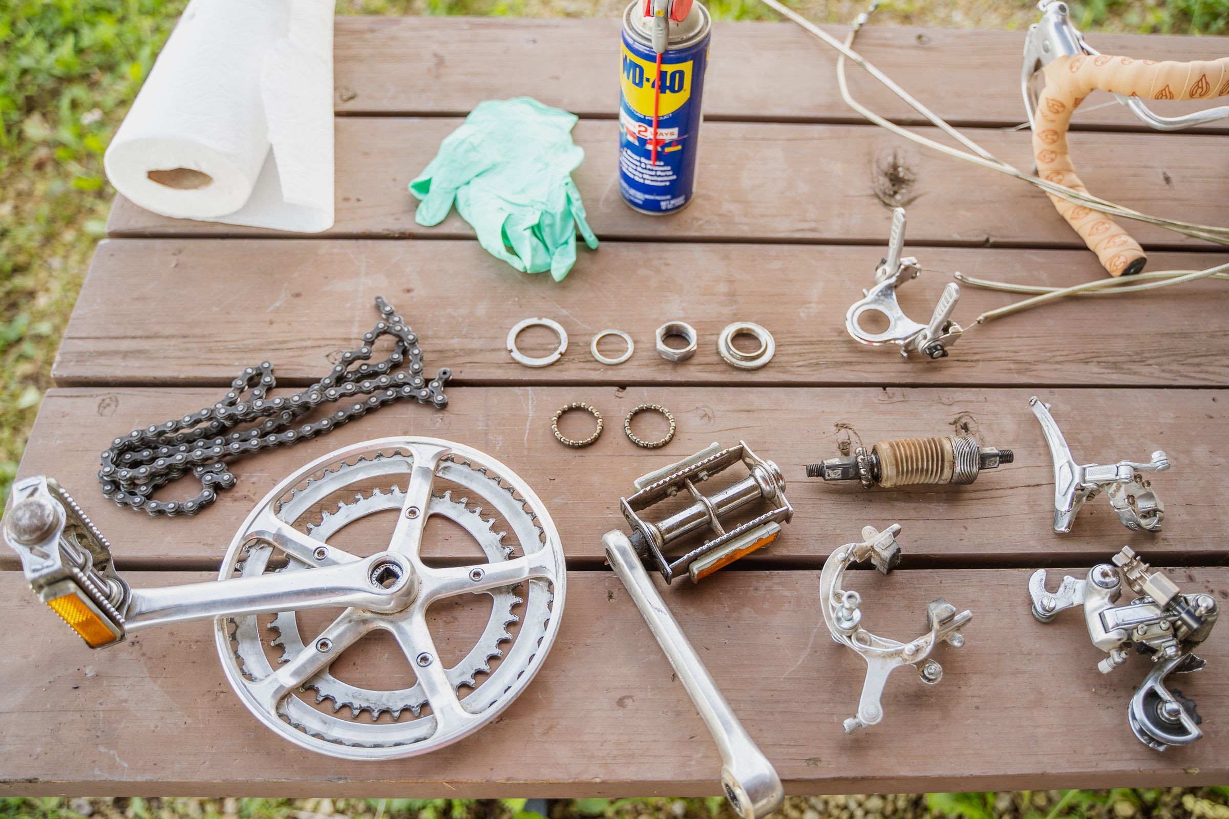 Rebuilding and Painting Vintage Road Bike : 18 Steps (with Pictures ...