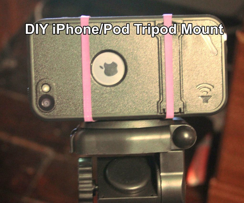 Smartphone Tripod Adapter--DIY for Free : 3 Steps (with Pictures) - Instructables