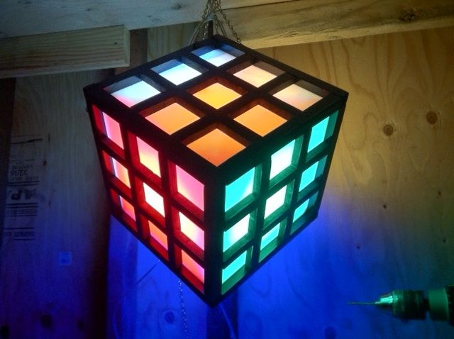 Rubik's Cube Lantern : 19 Steps (with Pictures) - Instructables