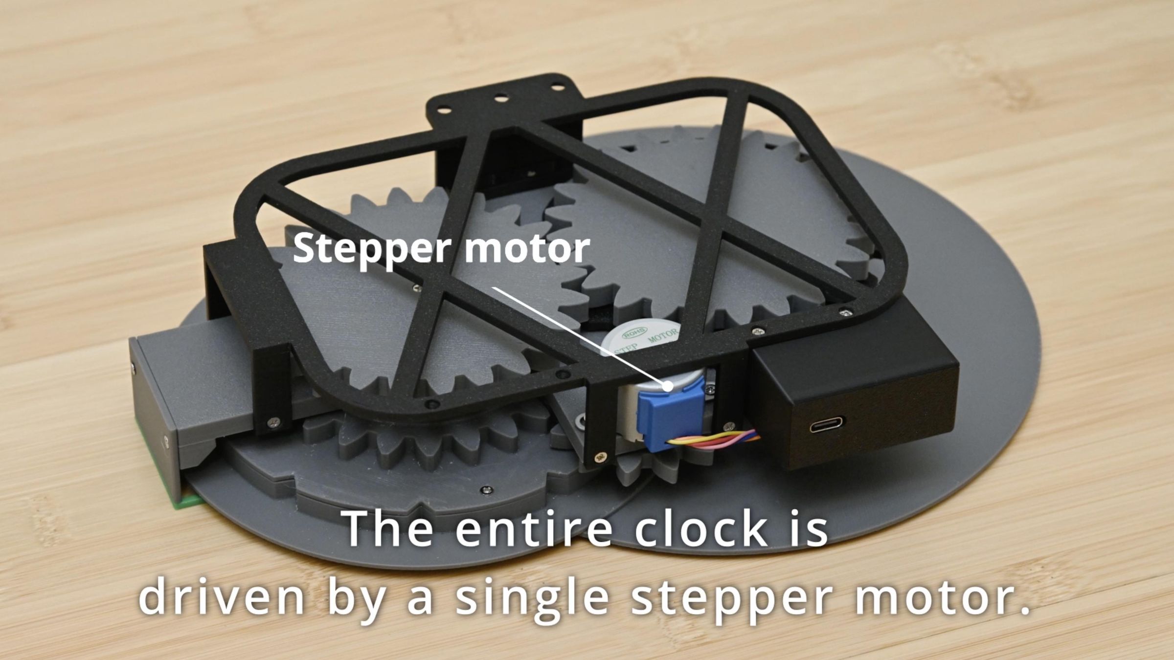 Hybrid Clock - Mechanical Fusion of Digital and Analog Clocks : 6 Steps ...