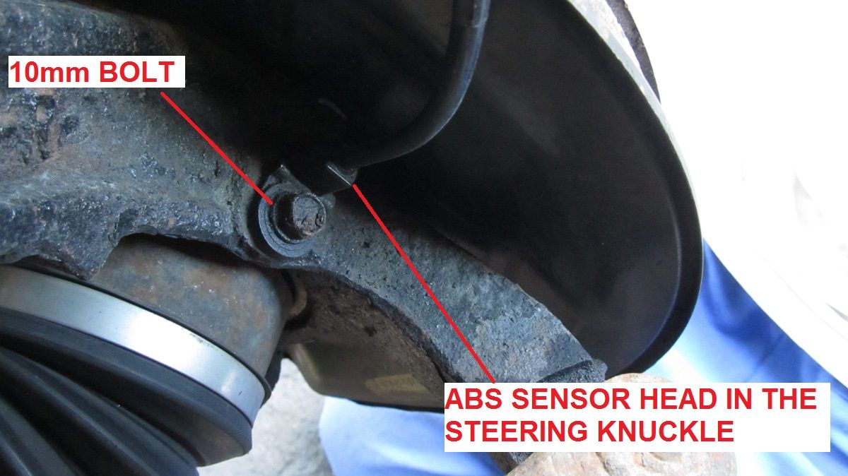 Honda ABS Sensor Replacement : 7 Steps - Instructables