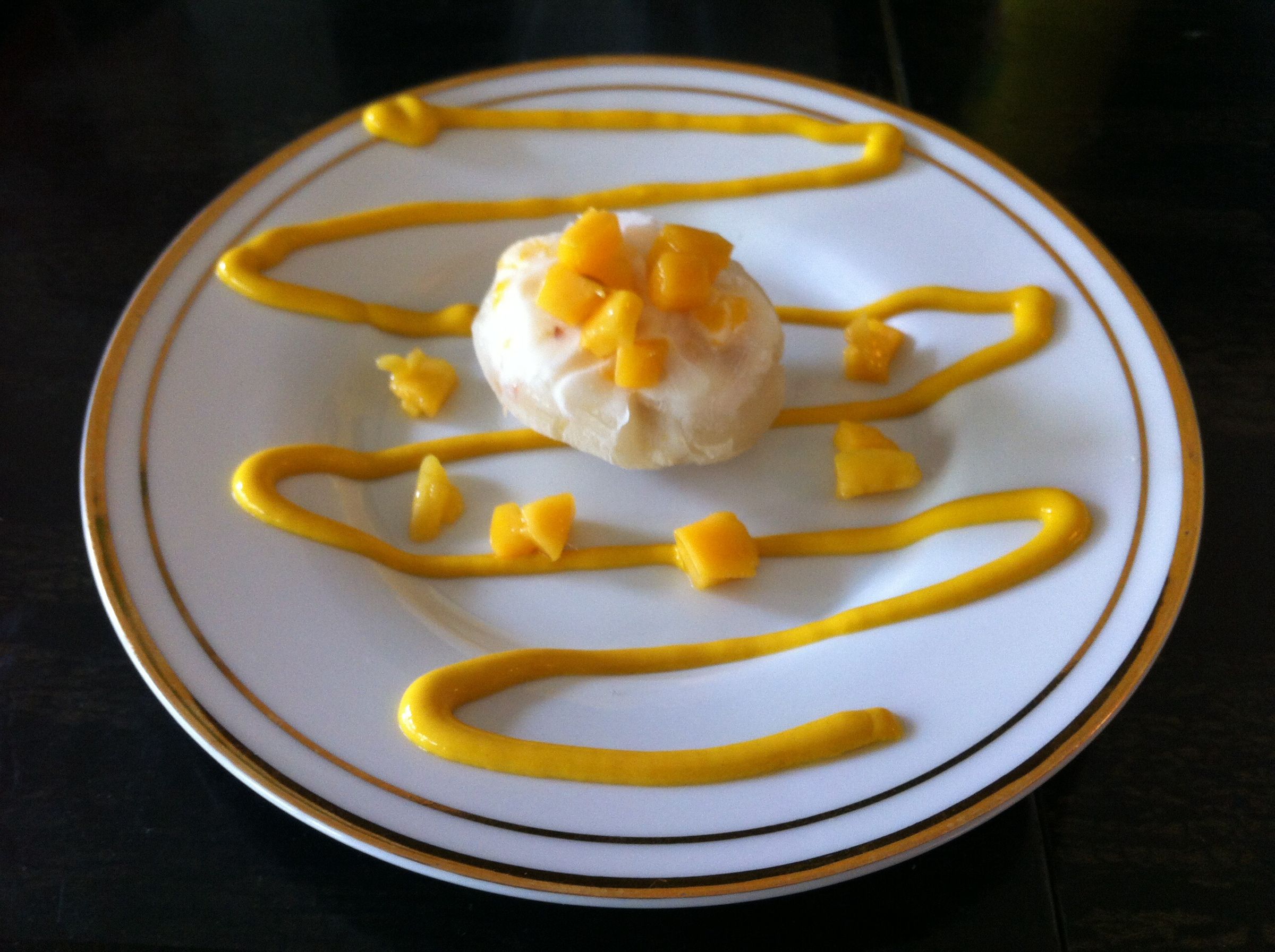 Frozen Blueberry/Pomegranate/Mango Yogurt Stuffed Inside Litchi: : 3 ...