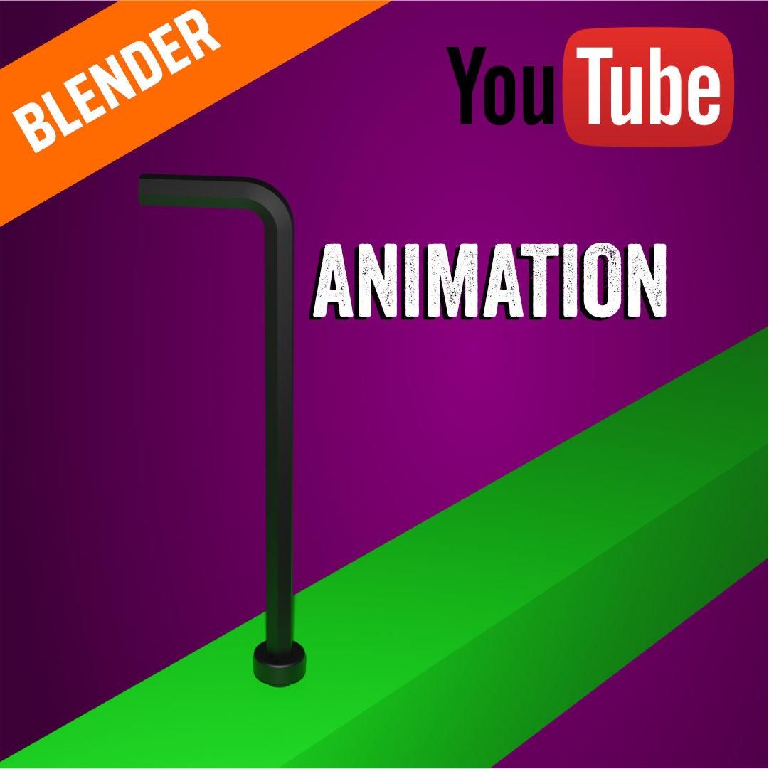 Blender Animation for Beginners | Screw and Allen Wrench | Pitacchio ...
