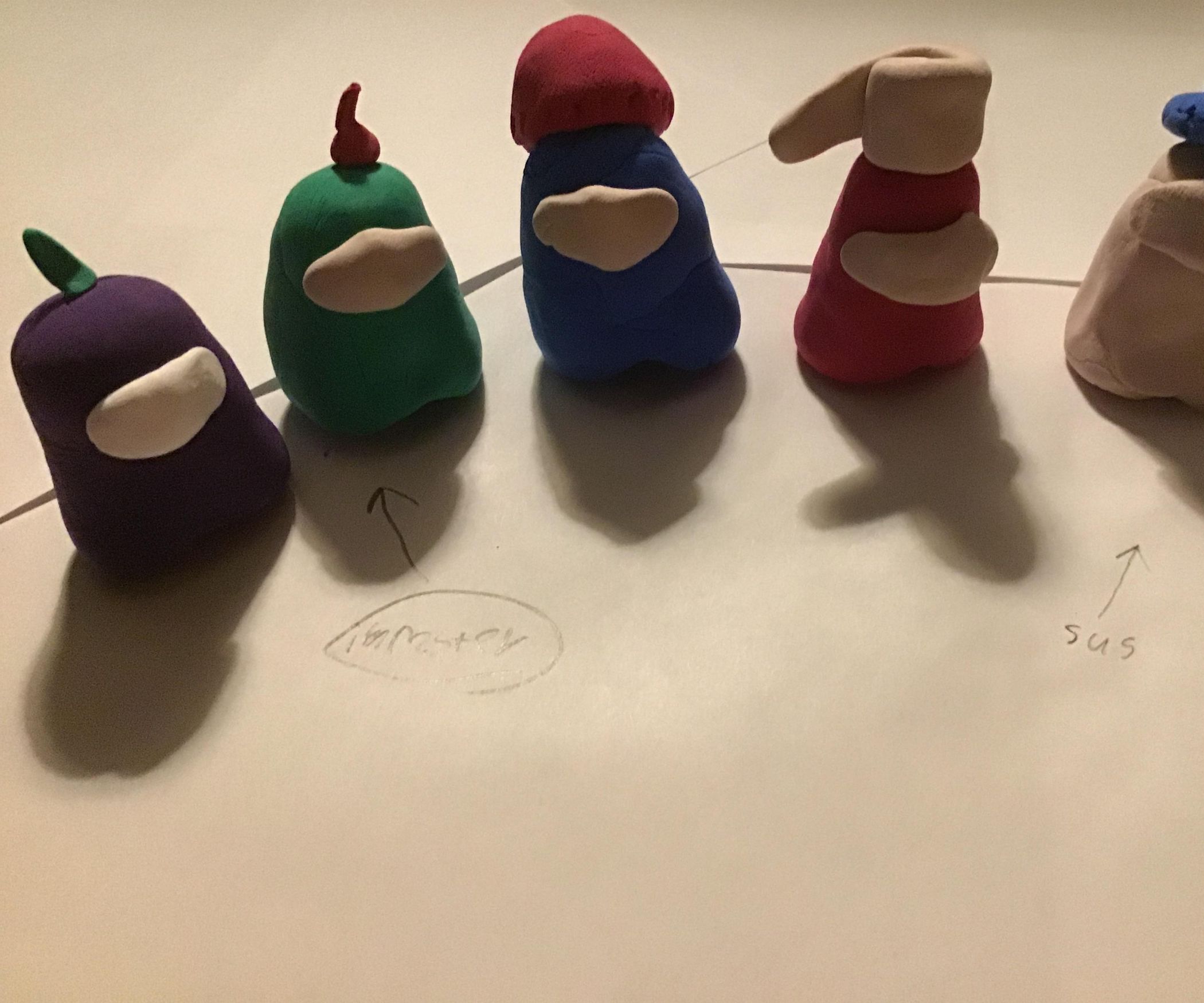 Among Us Figures!!!!!! : 4 Steps - Instructables