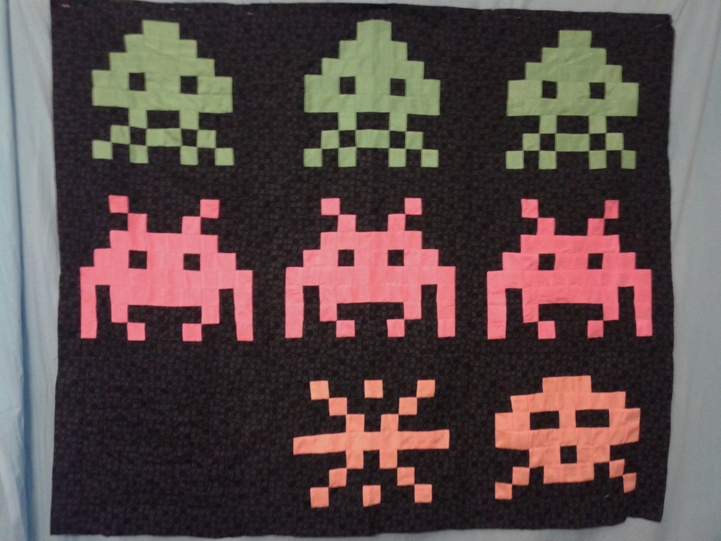 Space Invaders Quilt : 13 Steps (with Pictures) - Instructables
