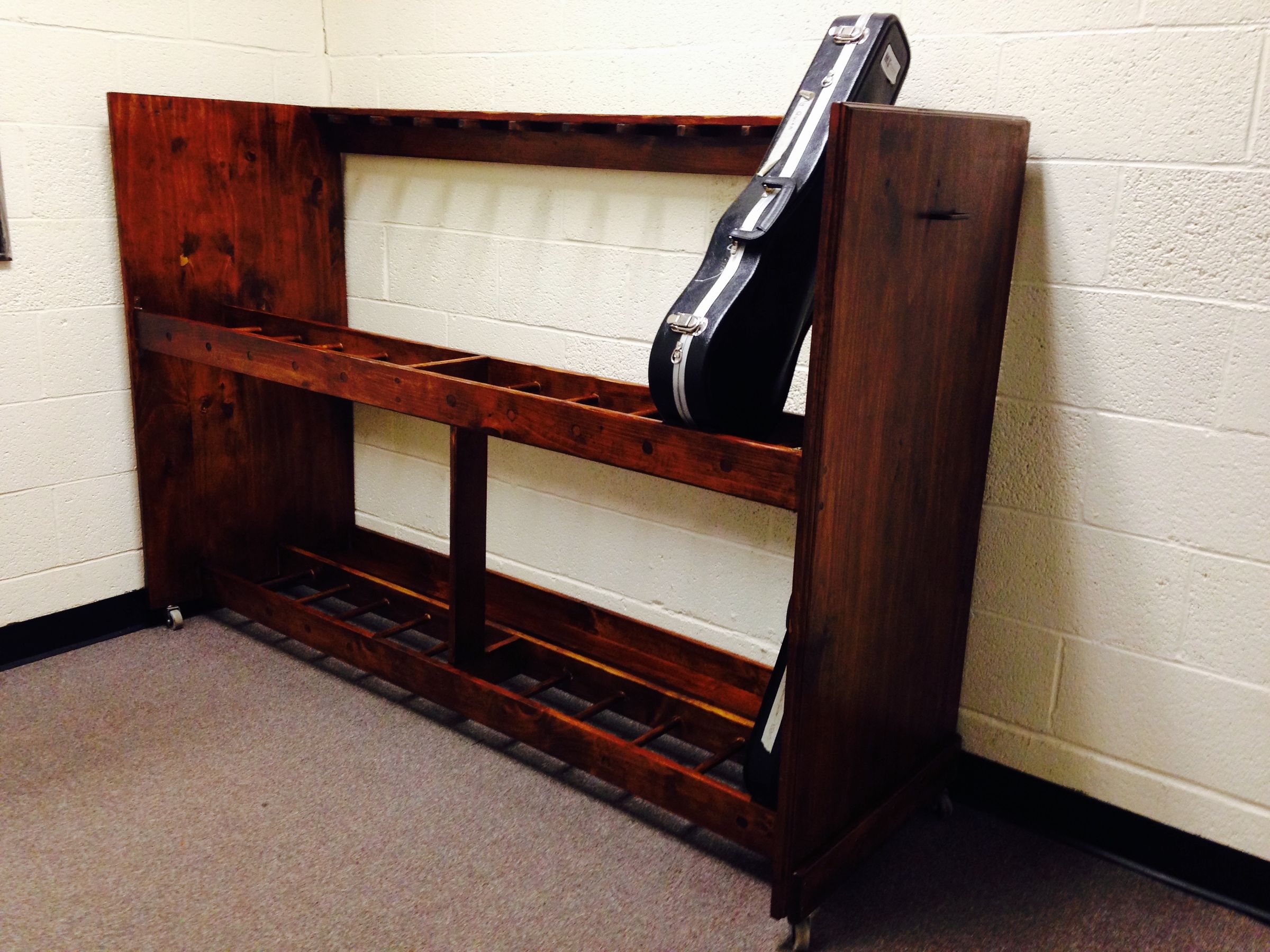 Viola & Violin Rack for Middle School Orchestra : 7 Steps (with ...