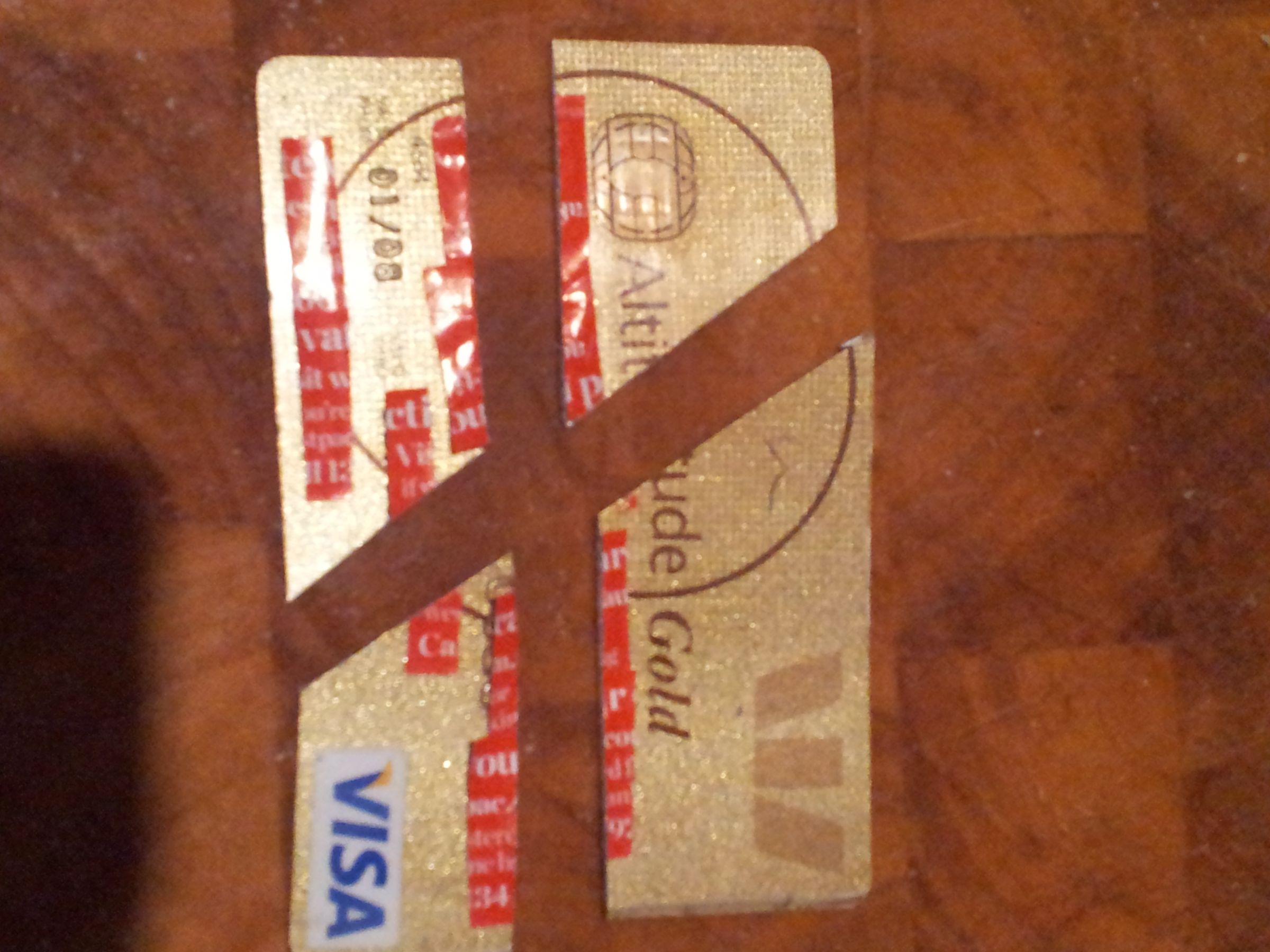 How to Dispose of a Credit Card : 5 Steps - Instructables