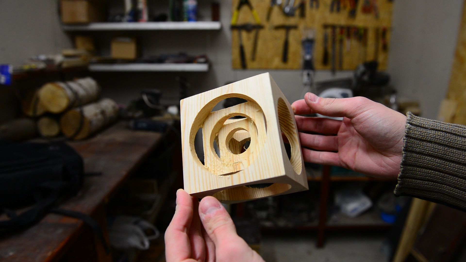 Wooden Cube in a Cube in a Cube : 6 Steps (with Pictures) - Instructables