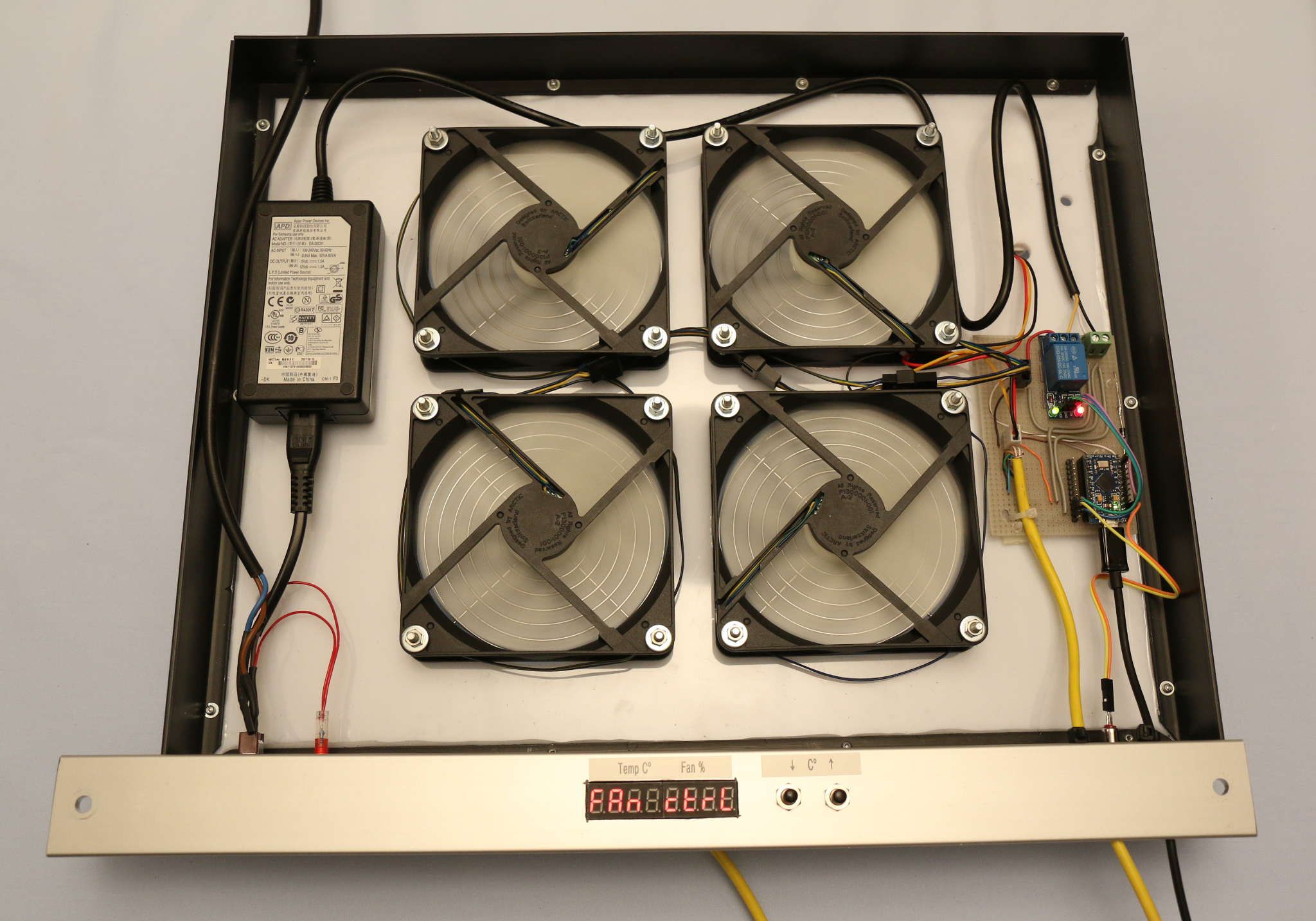 Temperature Control With Arduino and PWM Fans : 6 Steps (with Pictures ...
