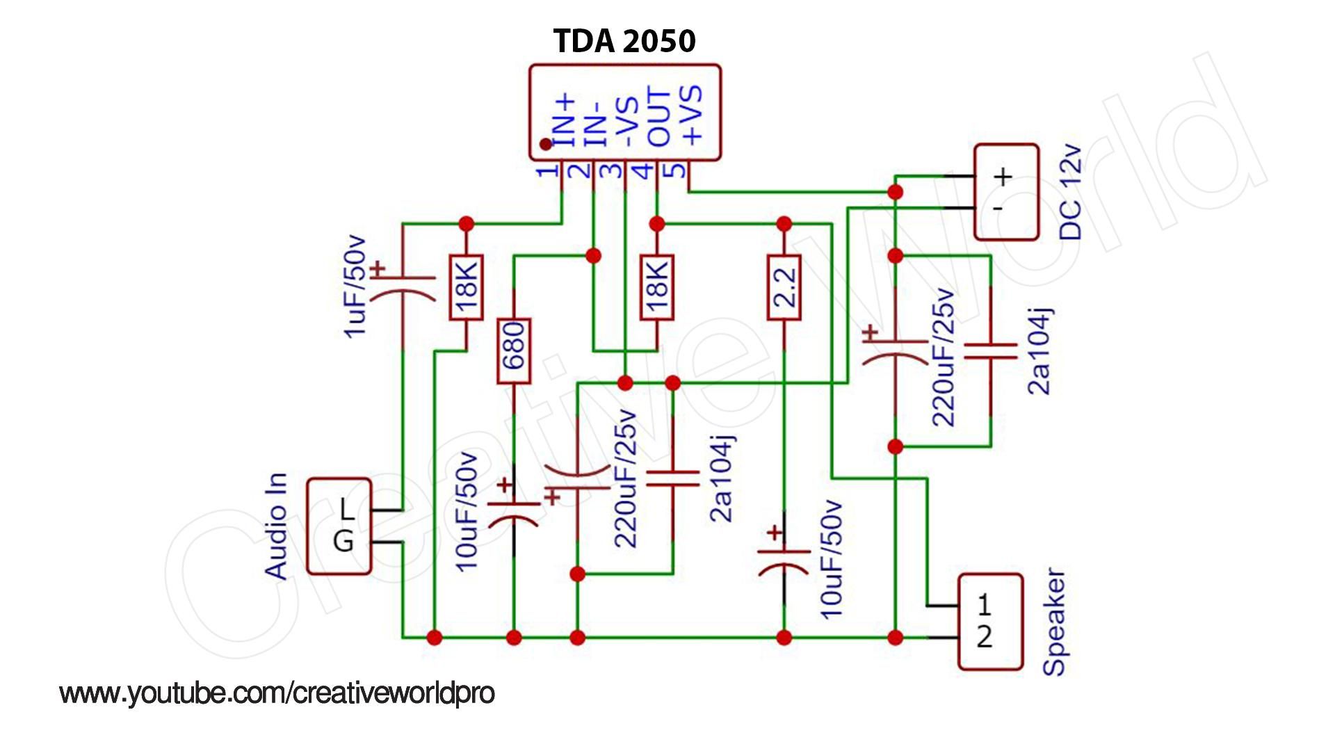 TDA2030 Make Amplifier Circuit : 10 Steps - Instructables
