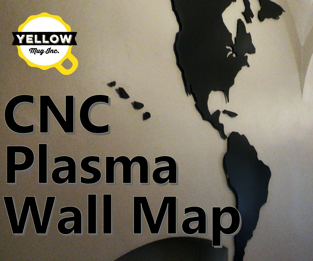 Metal French Cleat Wall Map - CNC Plasma Cut : 9 Steps (with Pictures ...