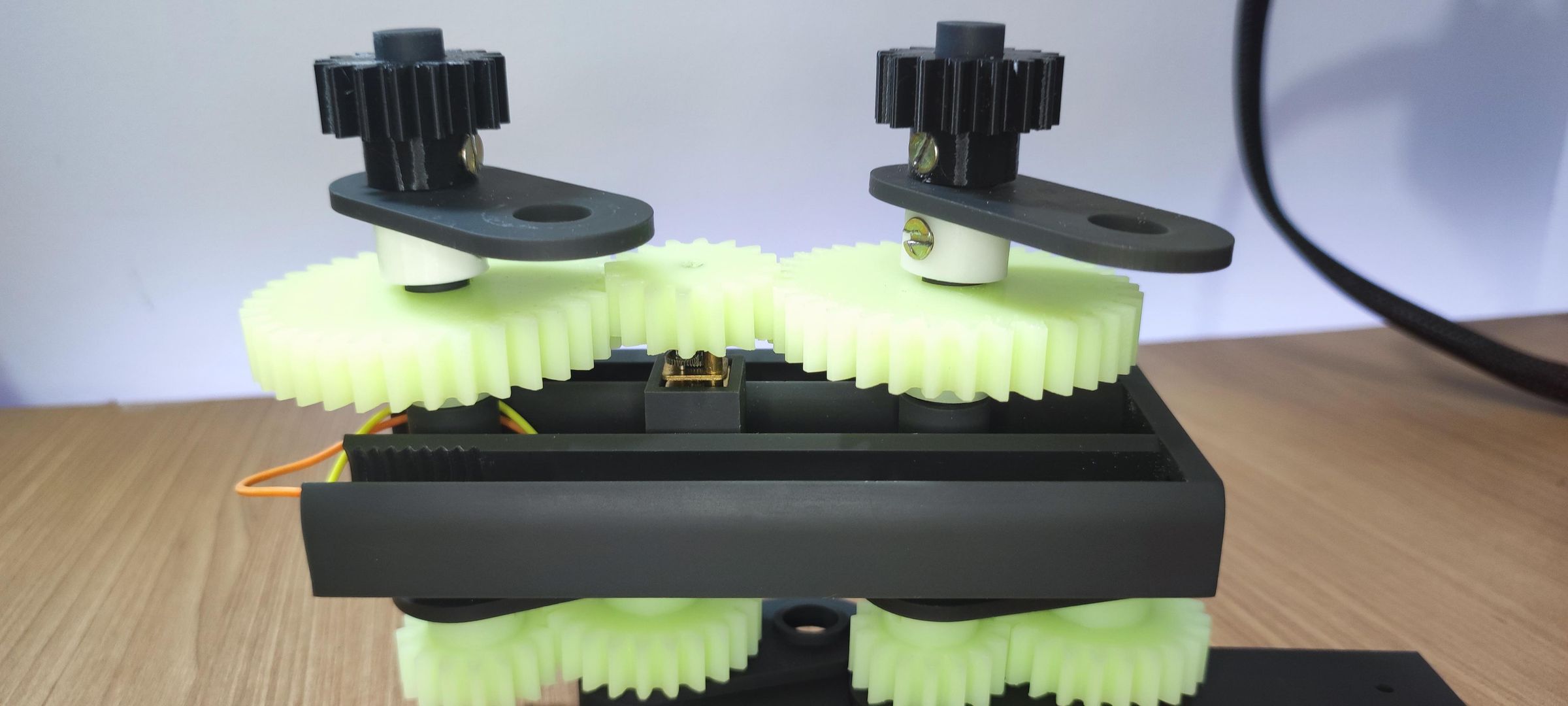 Bipedal Robot With Gear Mechanisms: Industrial 3D Printing : 14 Steps ...