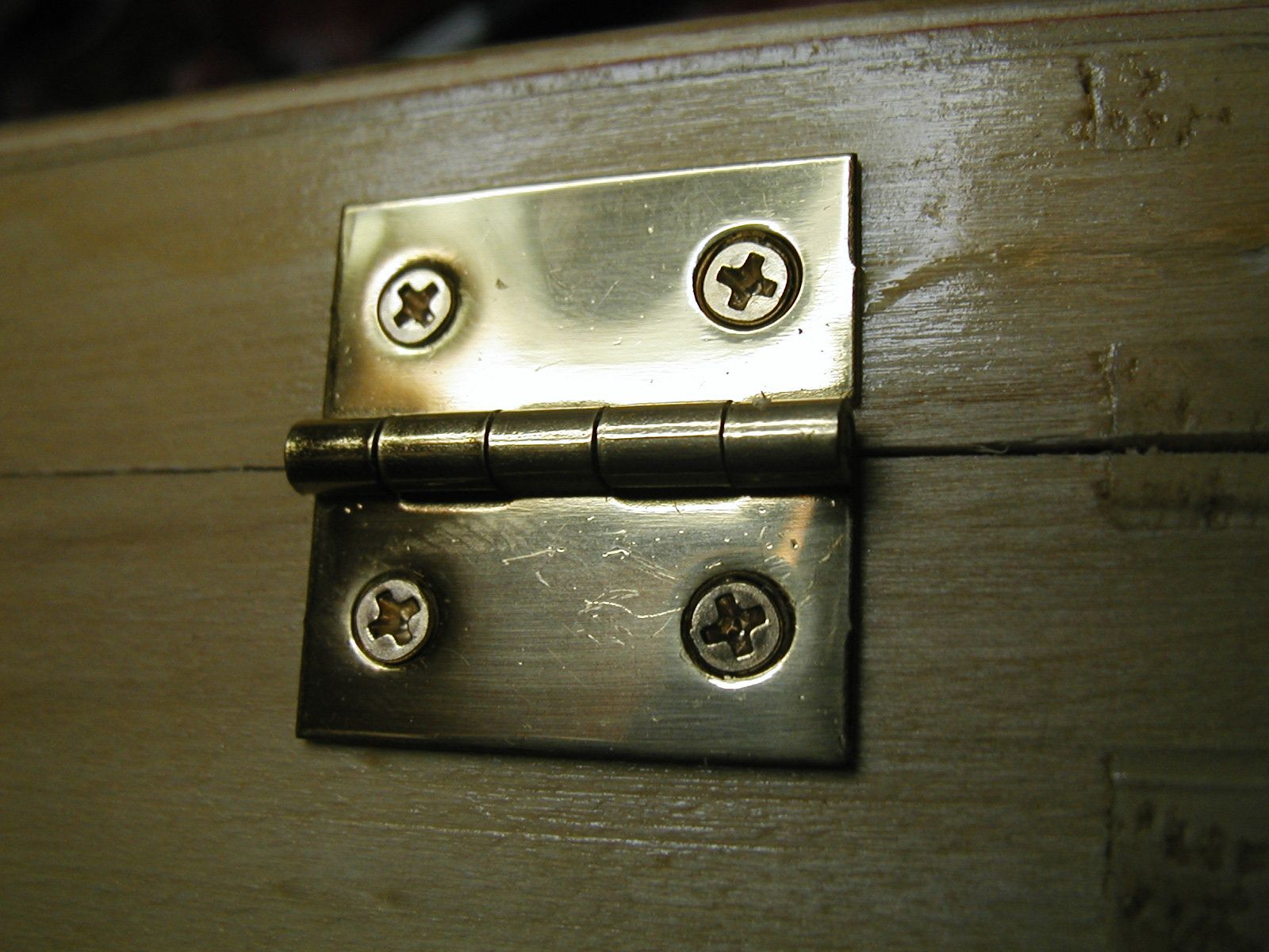 Creating Starter Holes for Small Hinges : 4 Steps - Instructables
