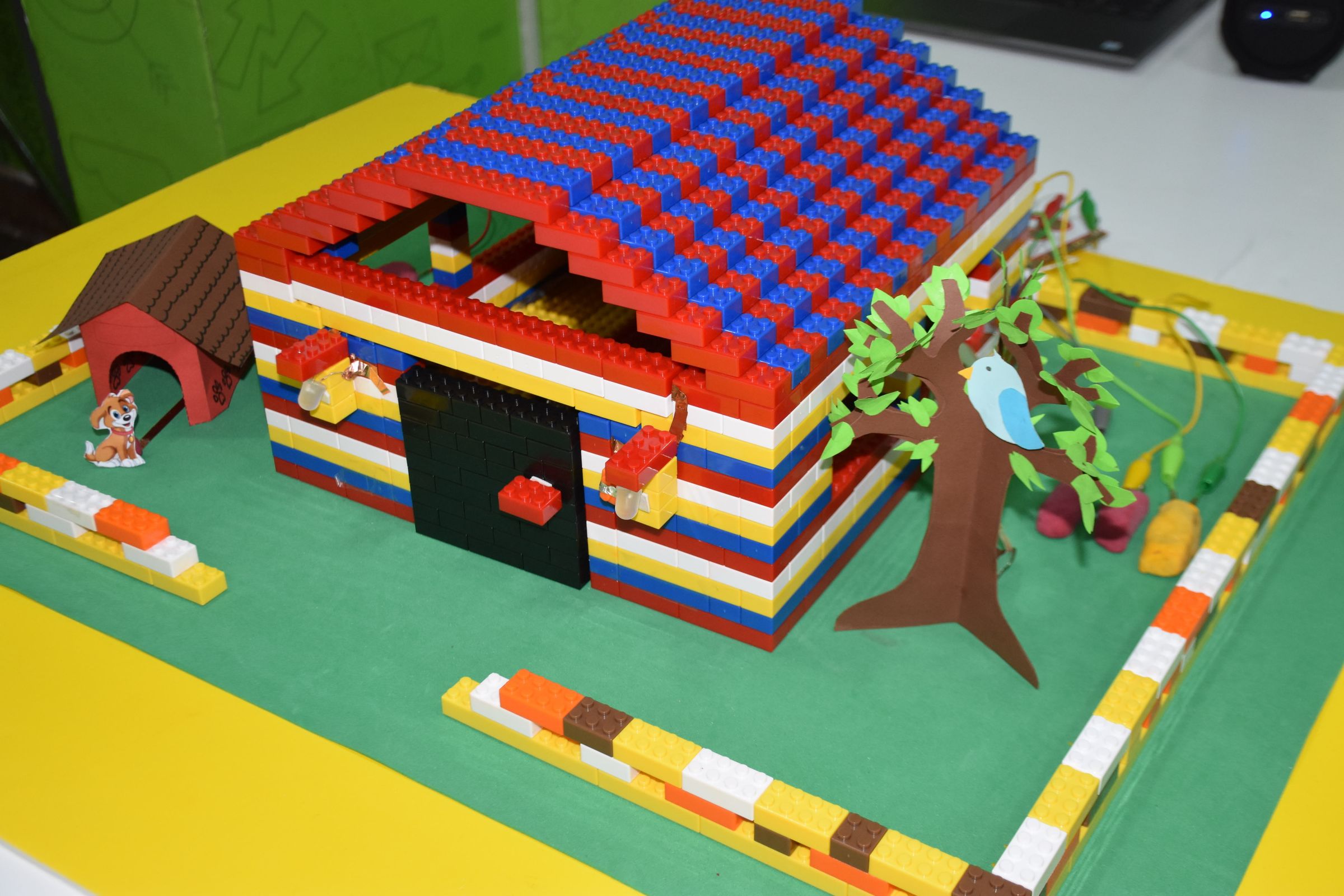 Build a Smart House With ( Makey Makey + Scratch + Brick Lab) : 7 Steps ...