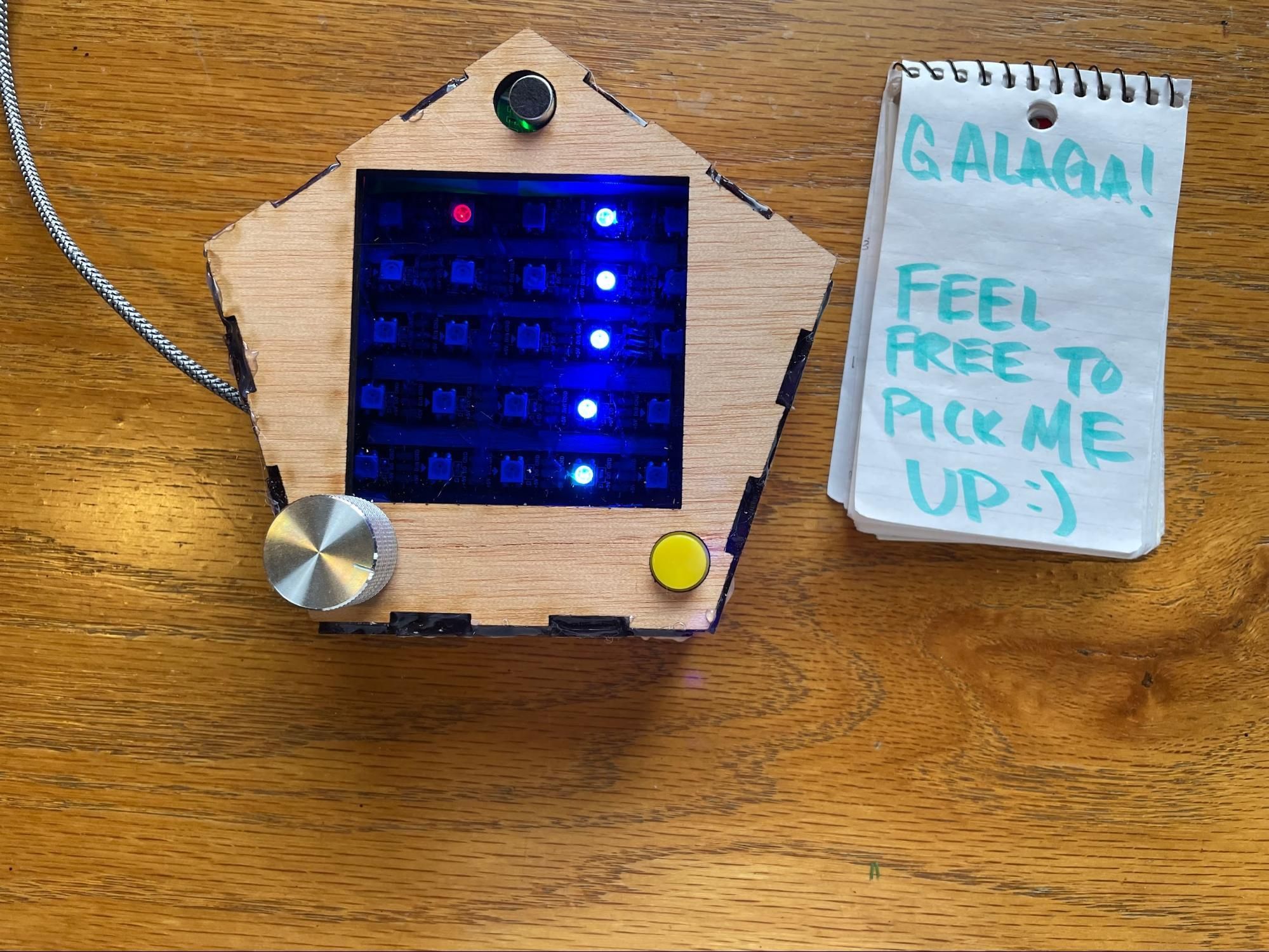 "Galaga" With Arduino - Cayla Kennedy and Ananya Tandel : 4 Steps (with ...