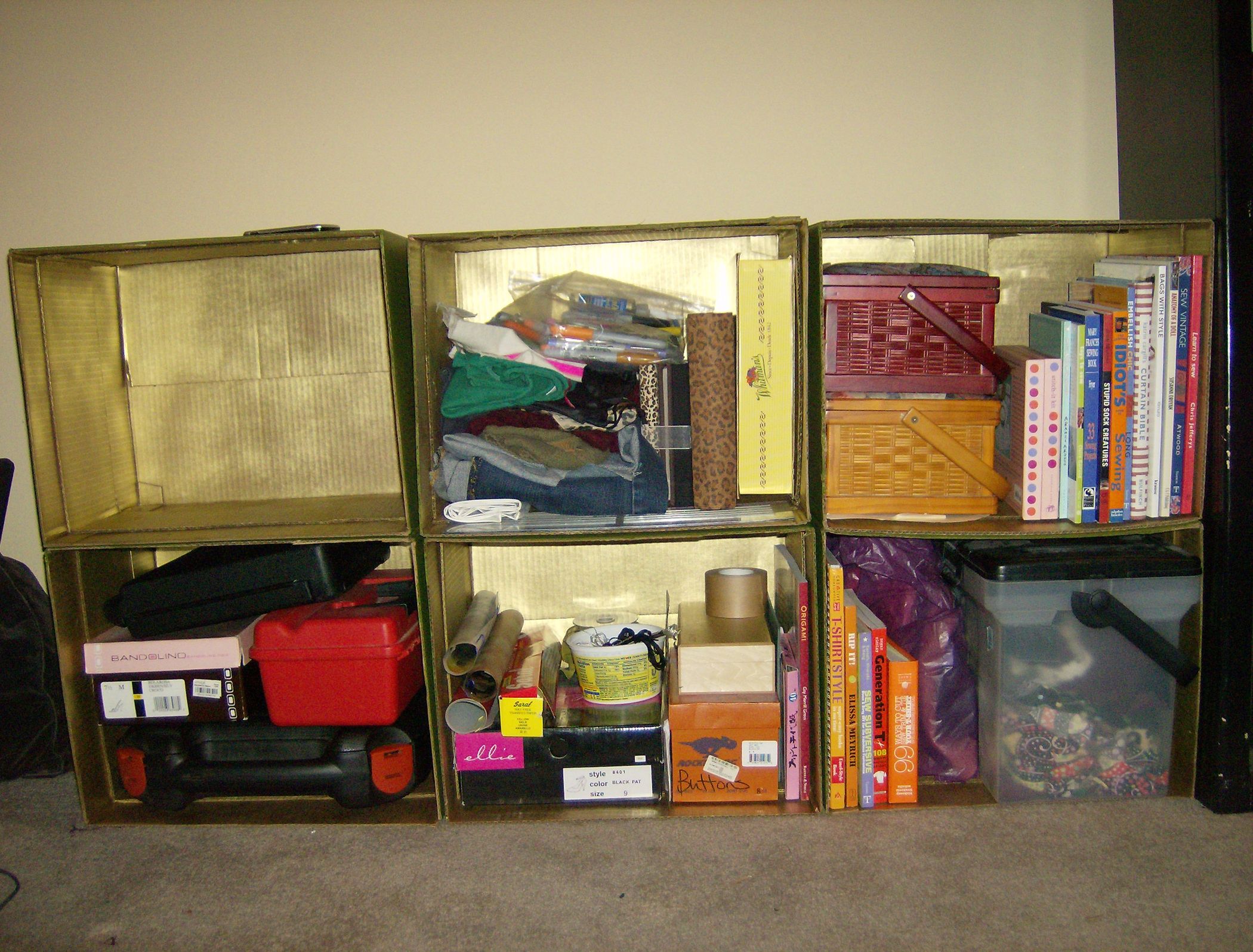 Cardboard Cubbies : 8 Steps (with Pictures) - Instructables