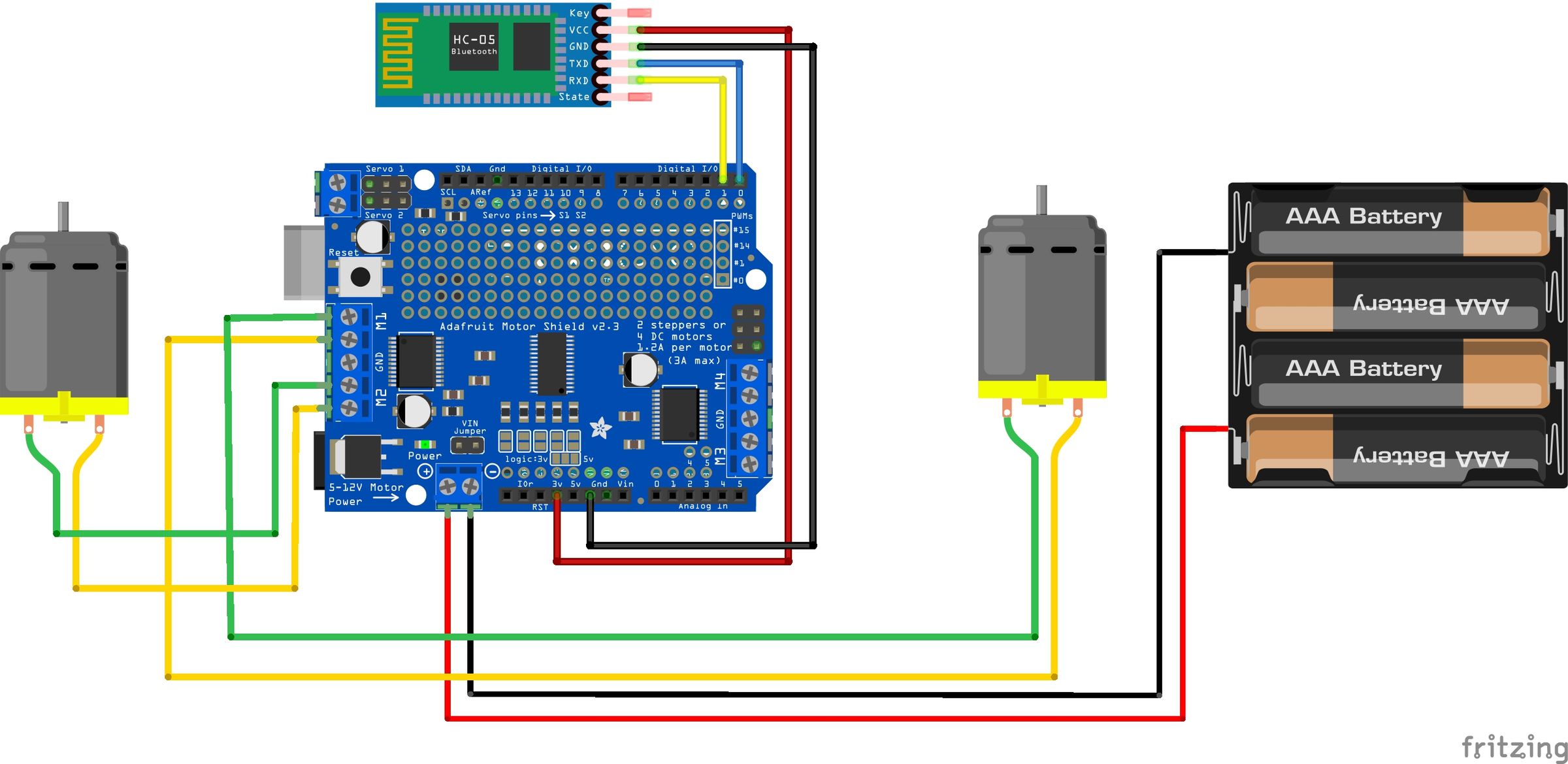 Arduino - RC Car Control Via Bluetooth (with Smartphone) : 5 Steps ...