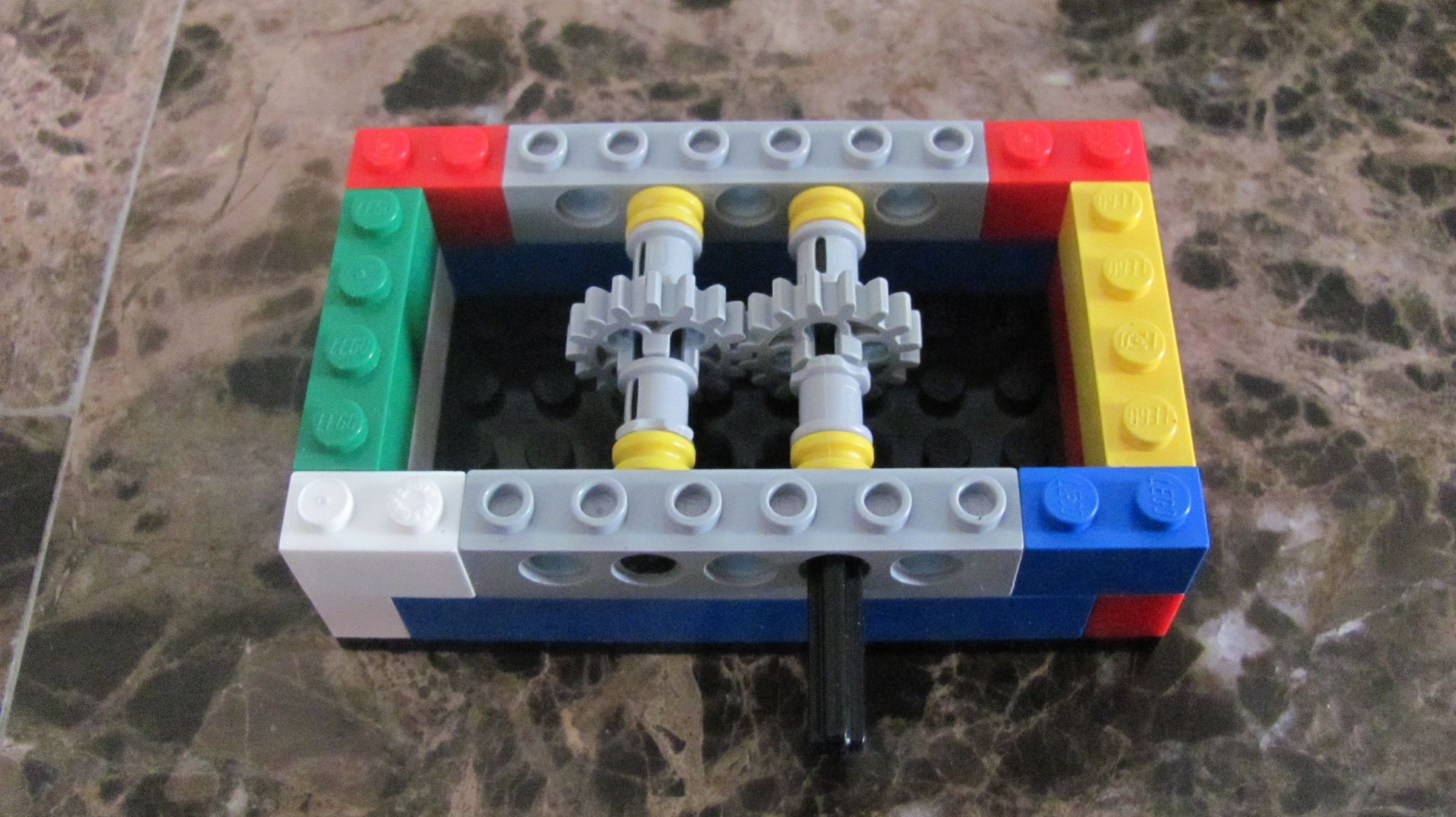 LEGO Technic One-Way Gear Mechanism : 3 Steps - Instructables