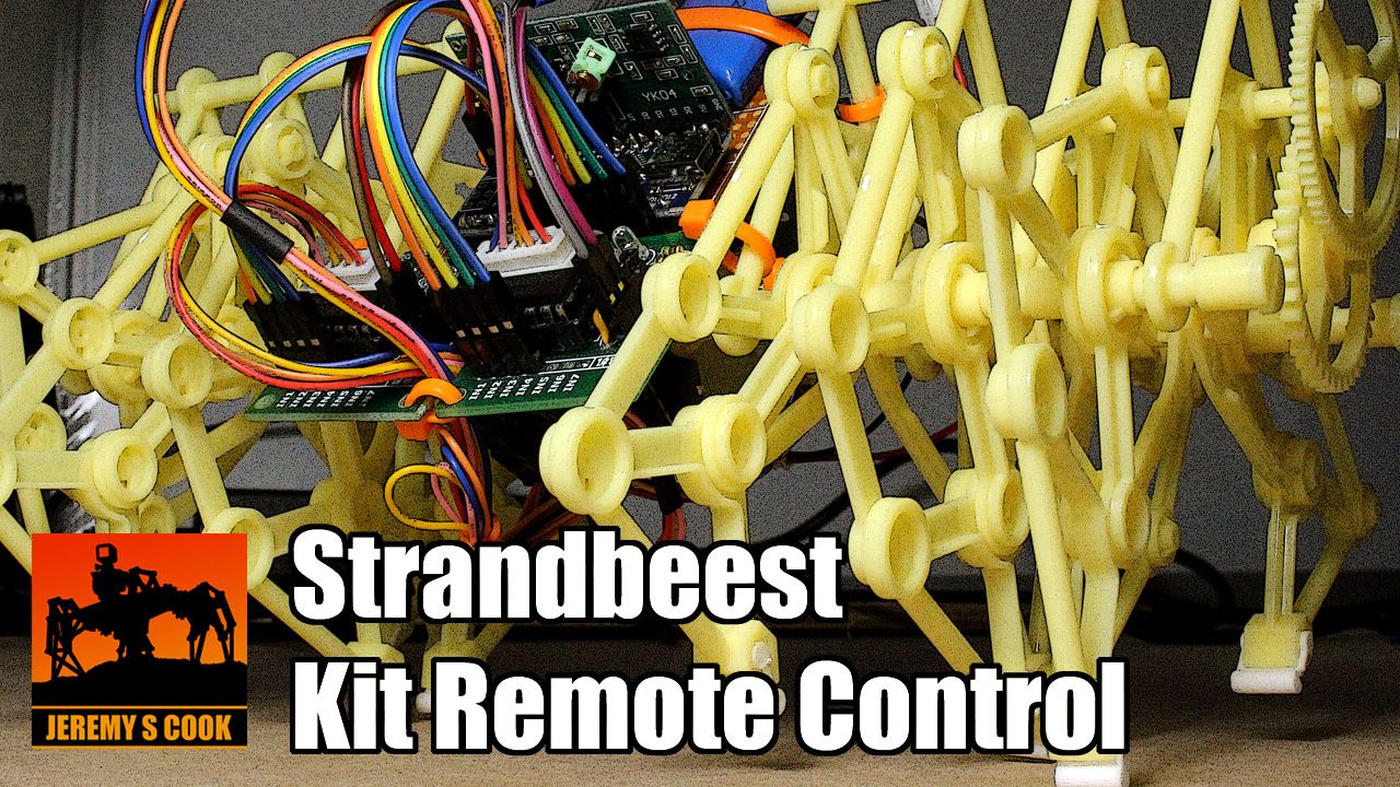 Remote Controlled Strandbeest : 8 Steps (with Pictures) - Instructables