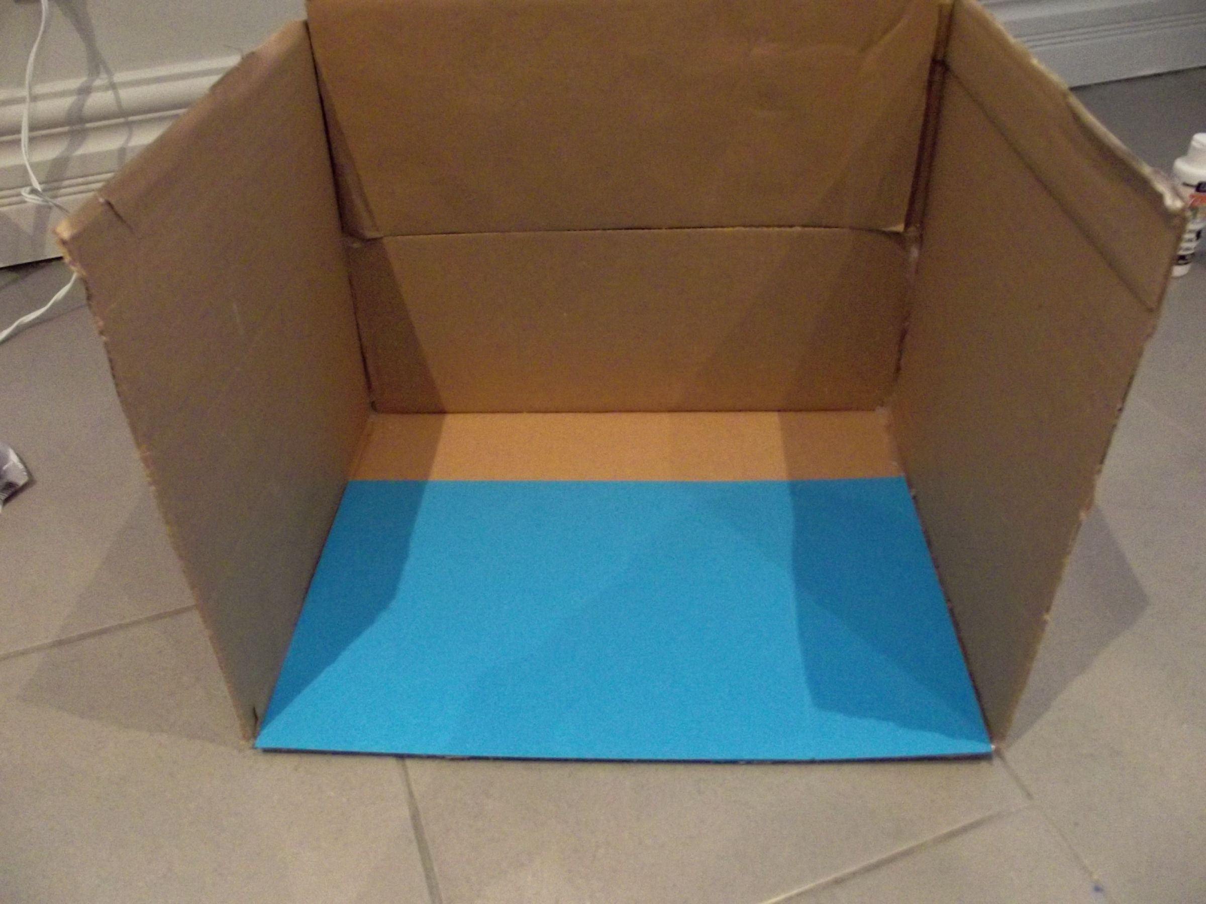 Cardboard Waterfall Diorama : 13 Steps - Instructables