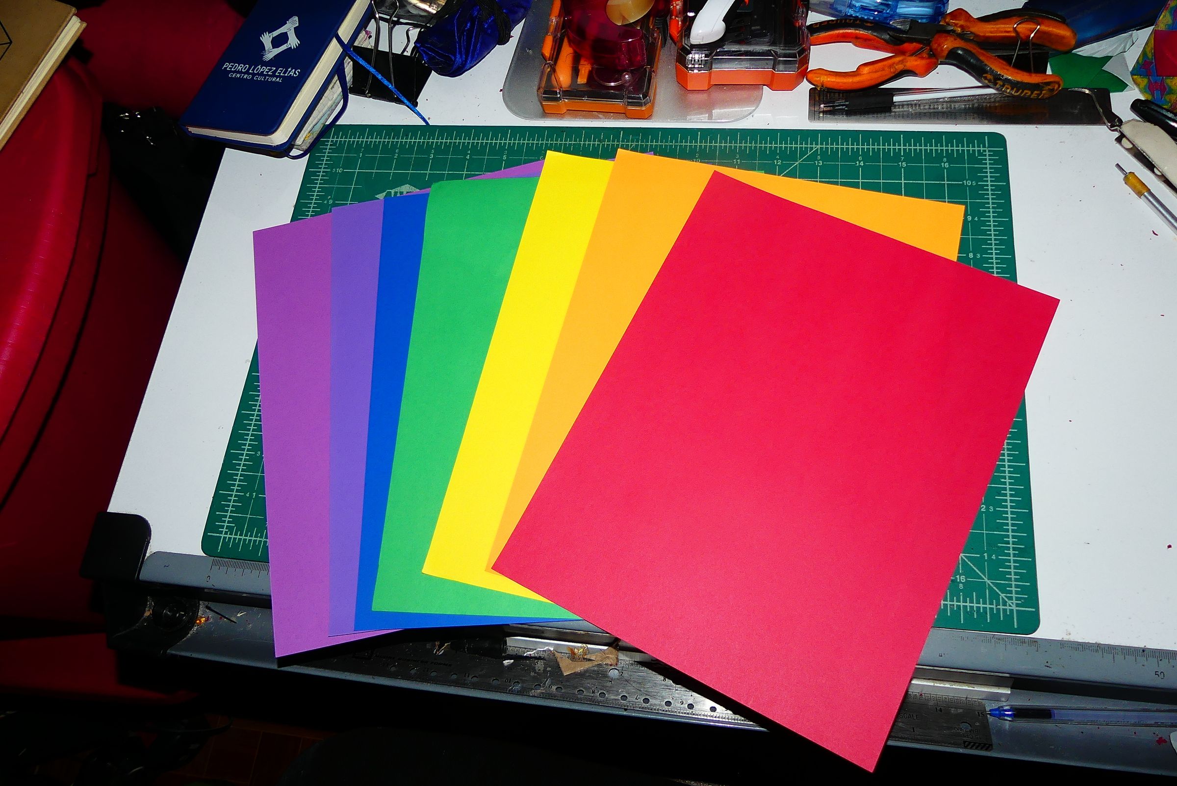 Rainbow Tetris Paper Sculpture : 7 Steps (with Pictures) - Instructables
