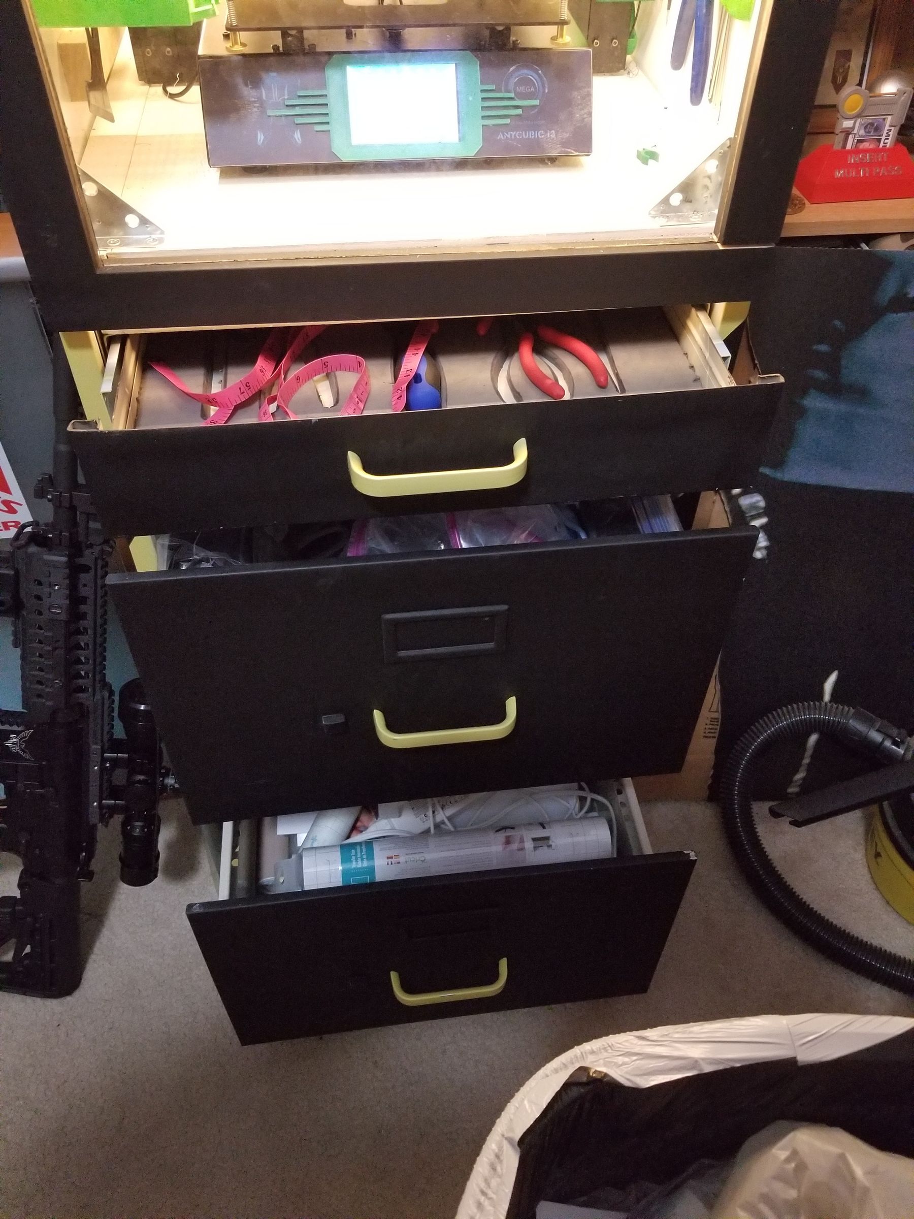 Filing Cabinet 3d Printer Enclosure : 6 Steps (with Pictures ...