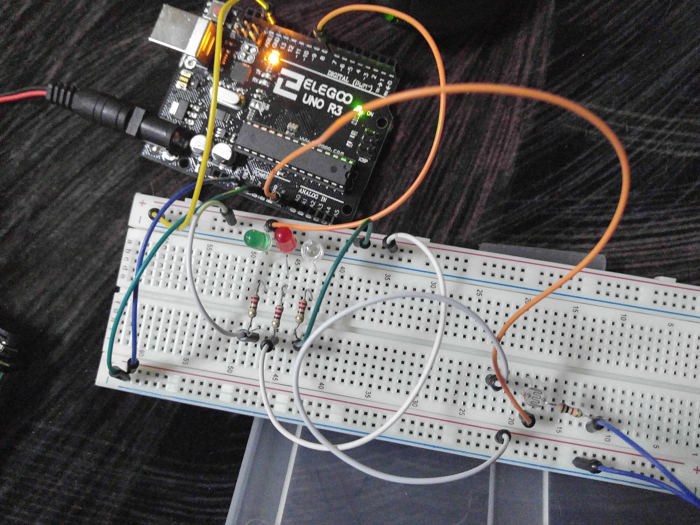 Arduino Photoresistor LED On/off : 4 Steps - Instructables