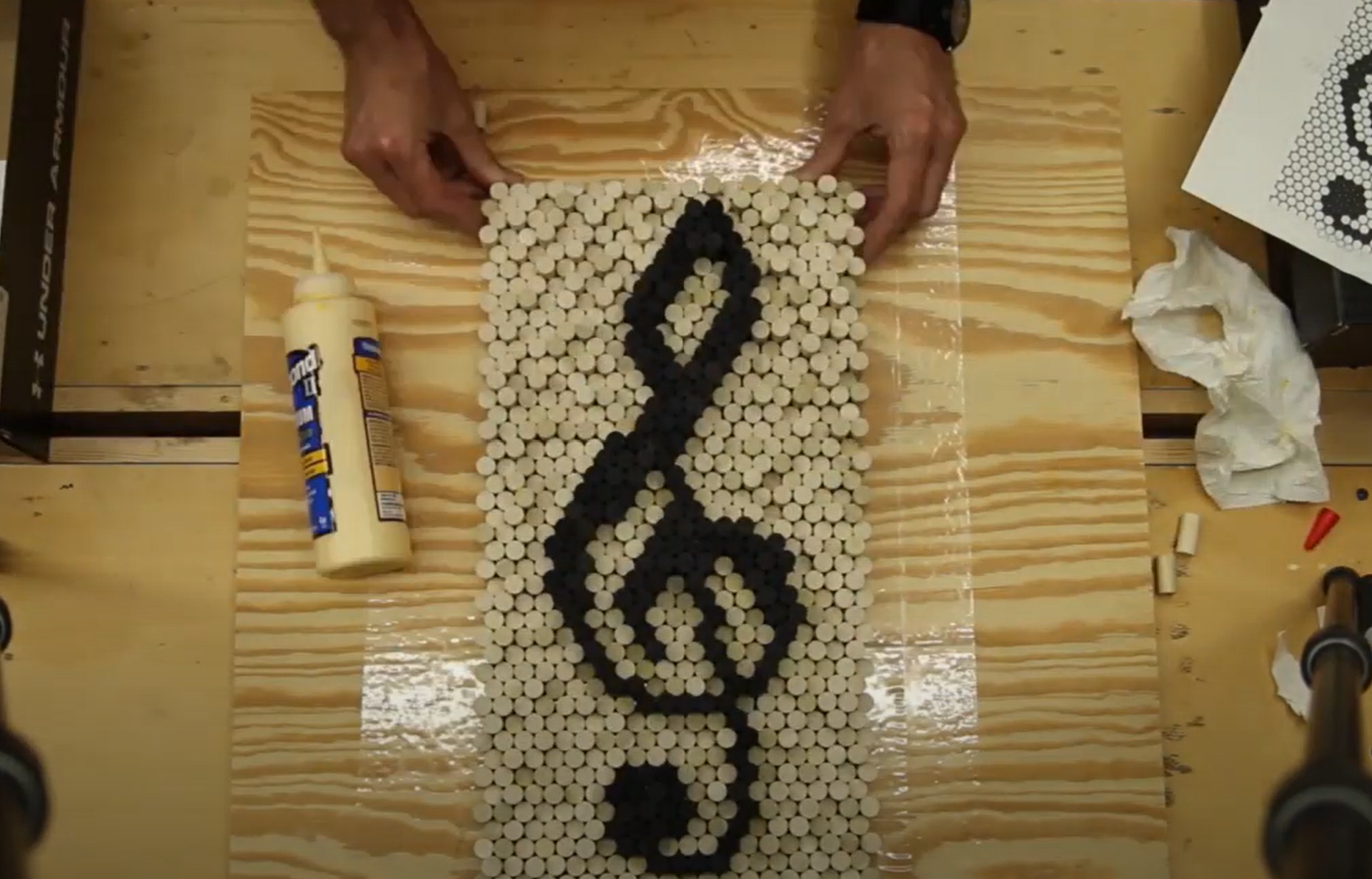 Wooden Dowel Pixel Art : 10 Steps (with Pictures) - Instructables